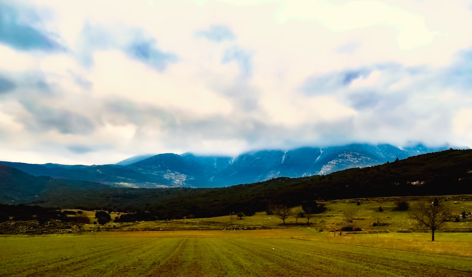 Greece Sky Clouds free image download