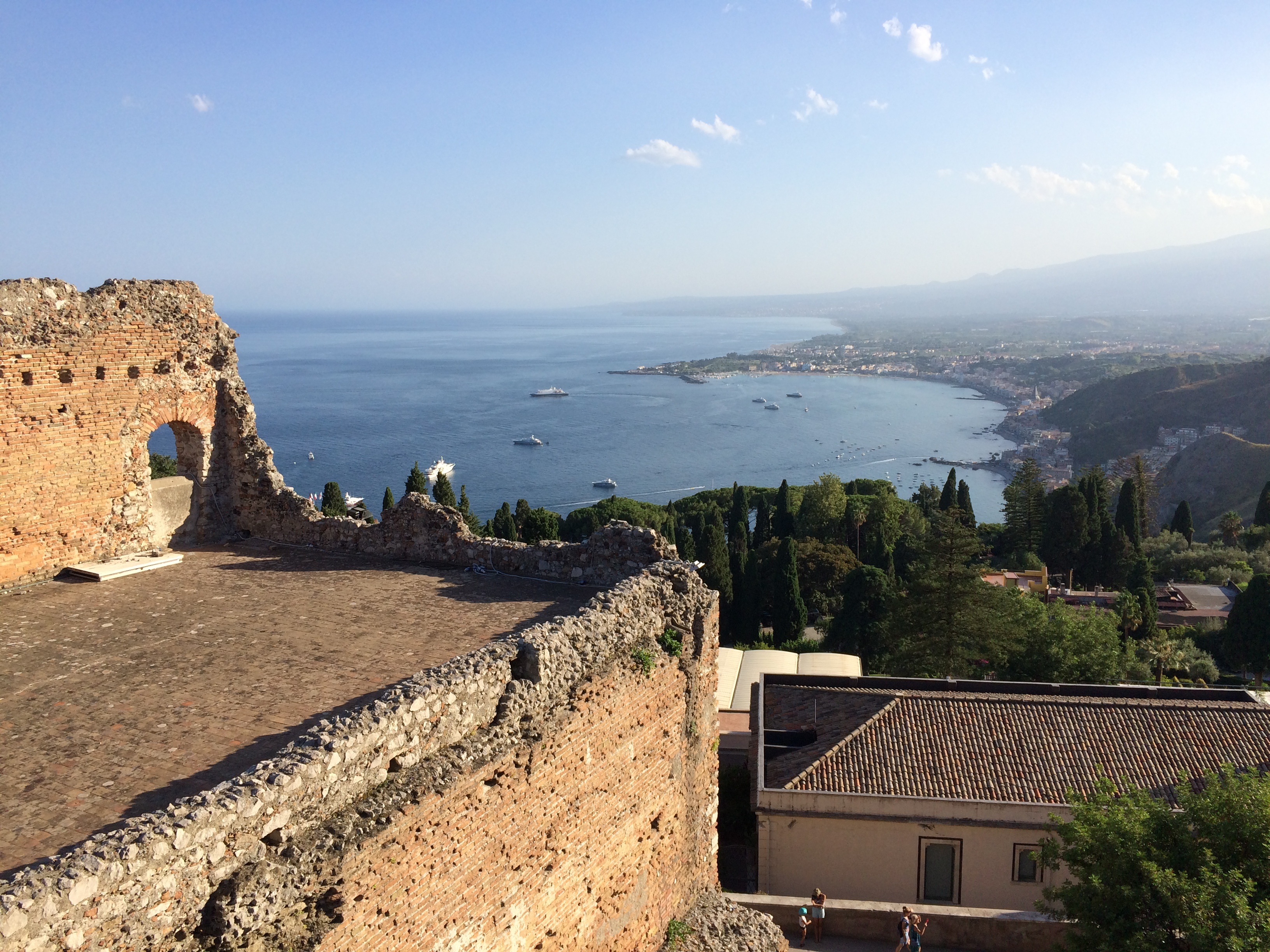 Taormina Landscape View Distant free image download
