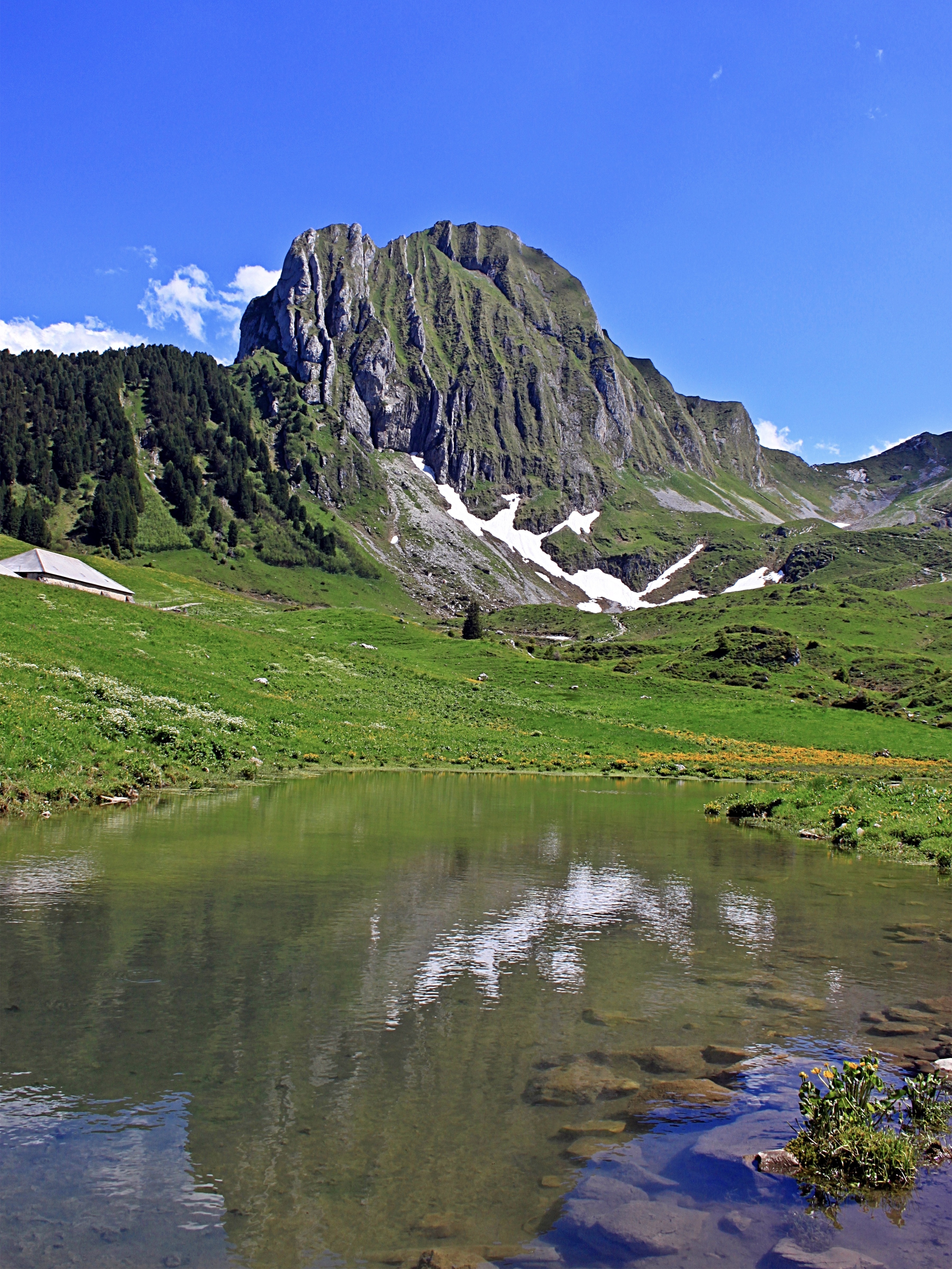 Mountain World Bergsee Alpine free image download