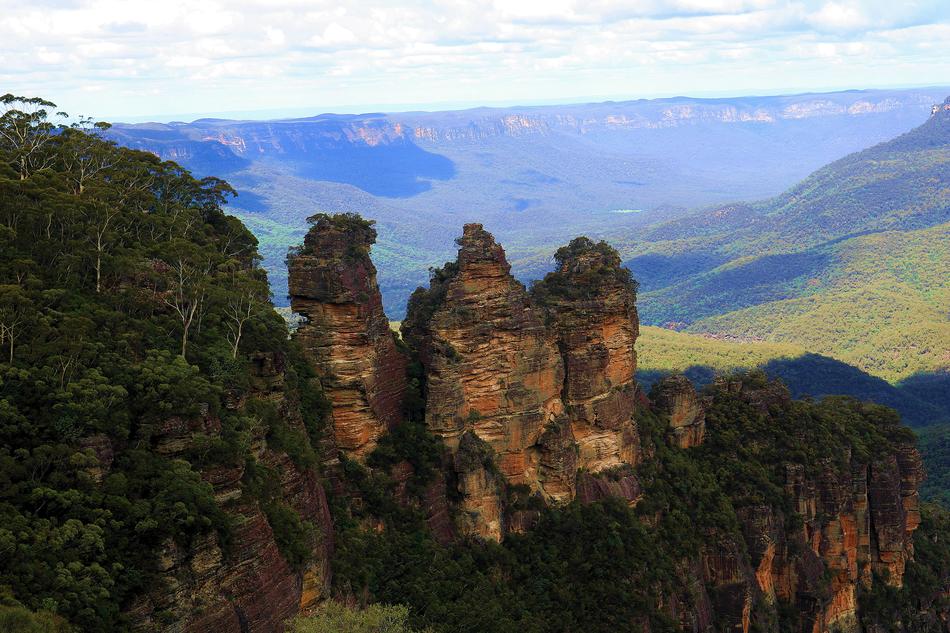 Australia Forest Three Sisters free image download