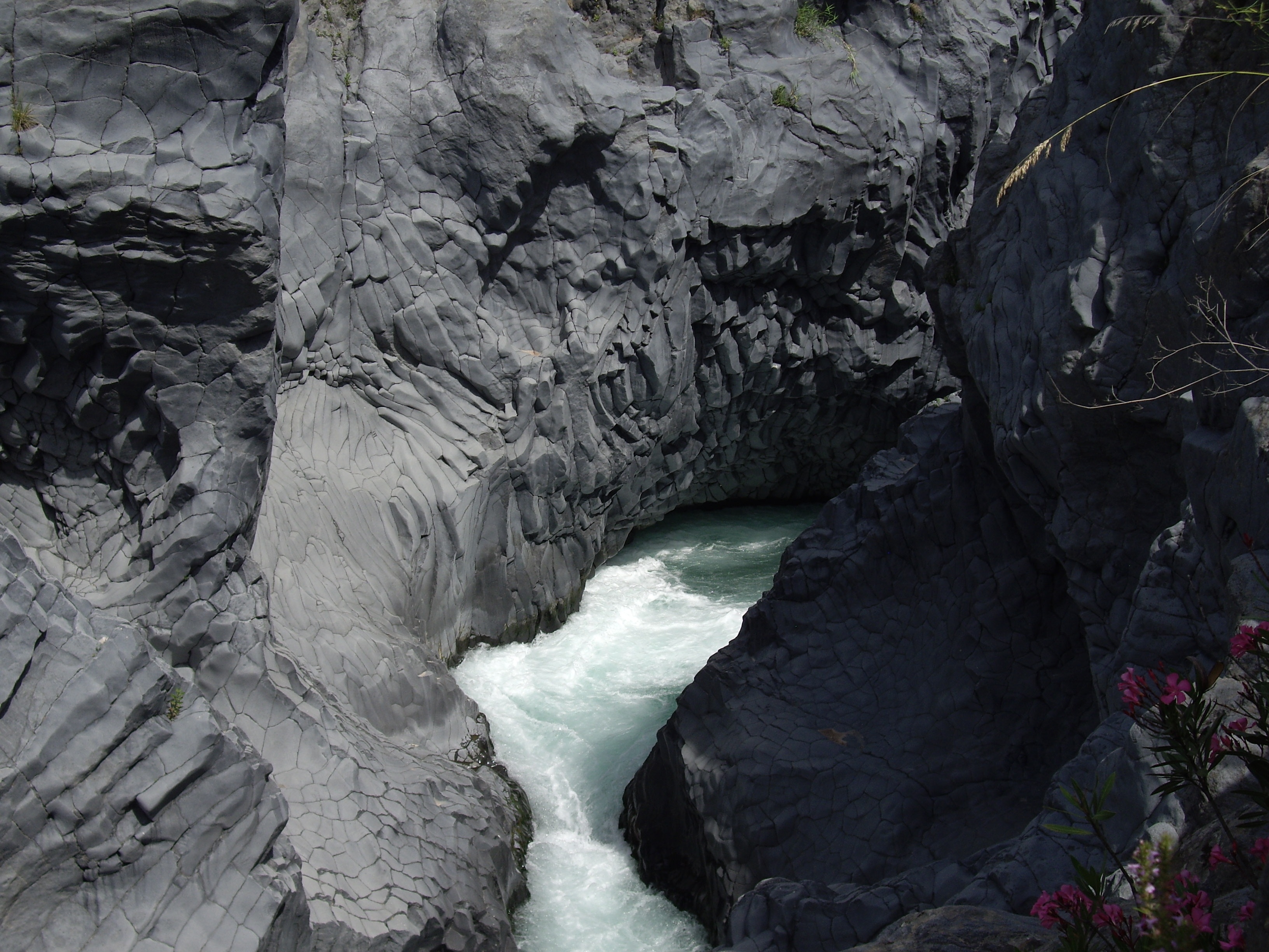 Volcanic Rock River free image download