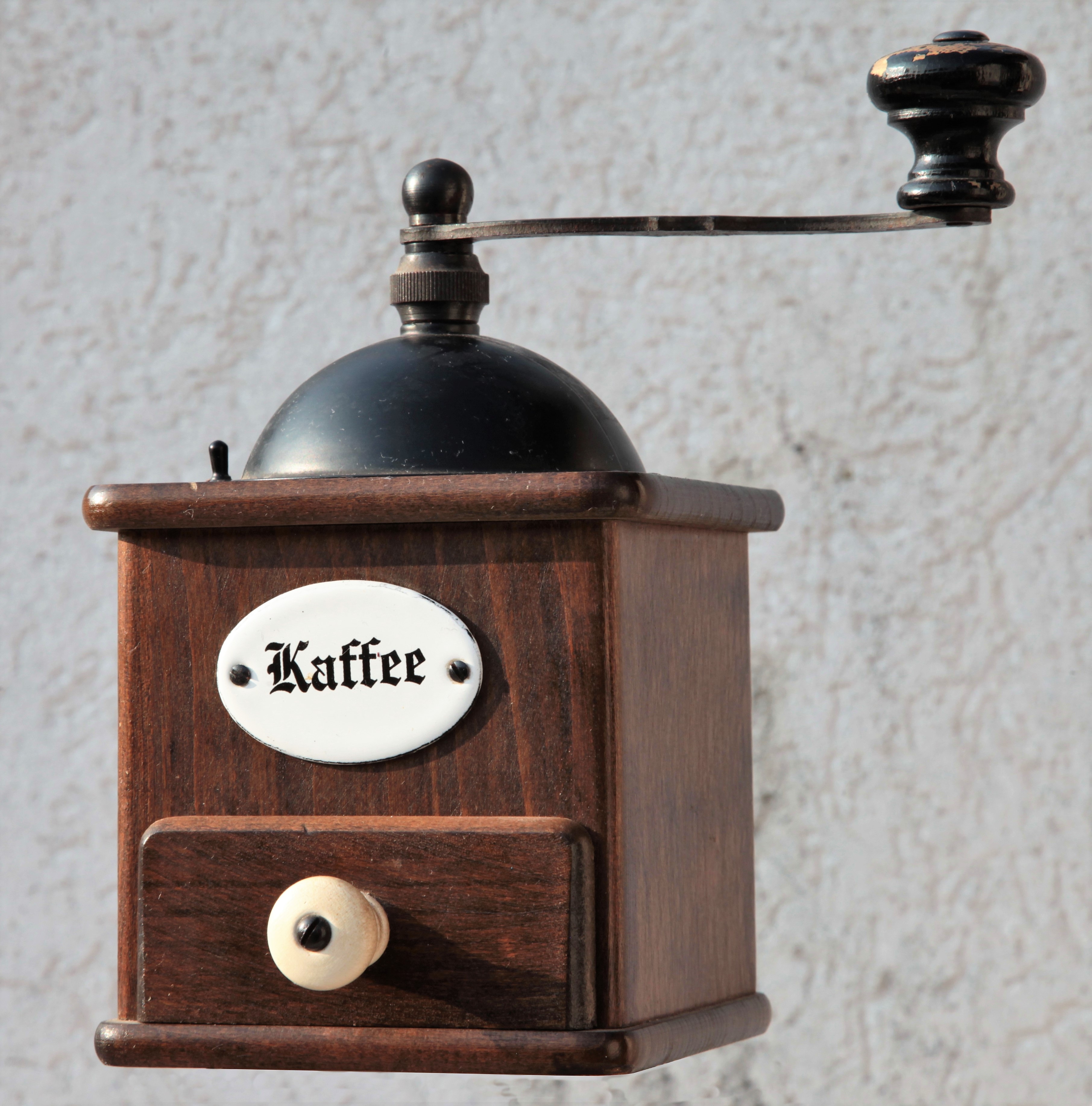 Nice old coffee grinder free image download