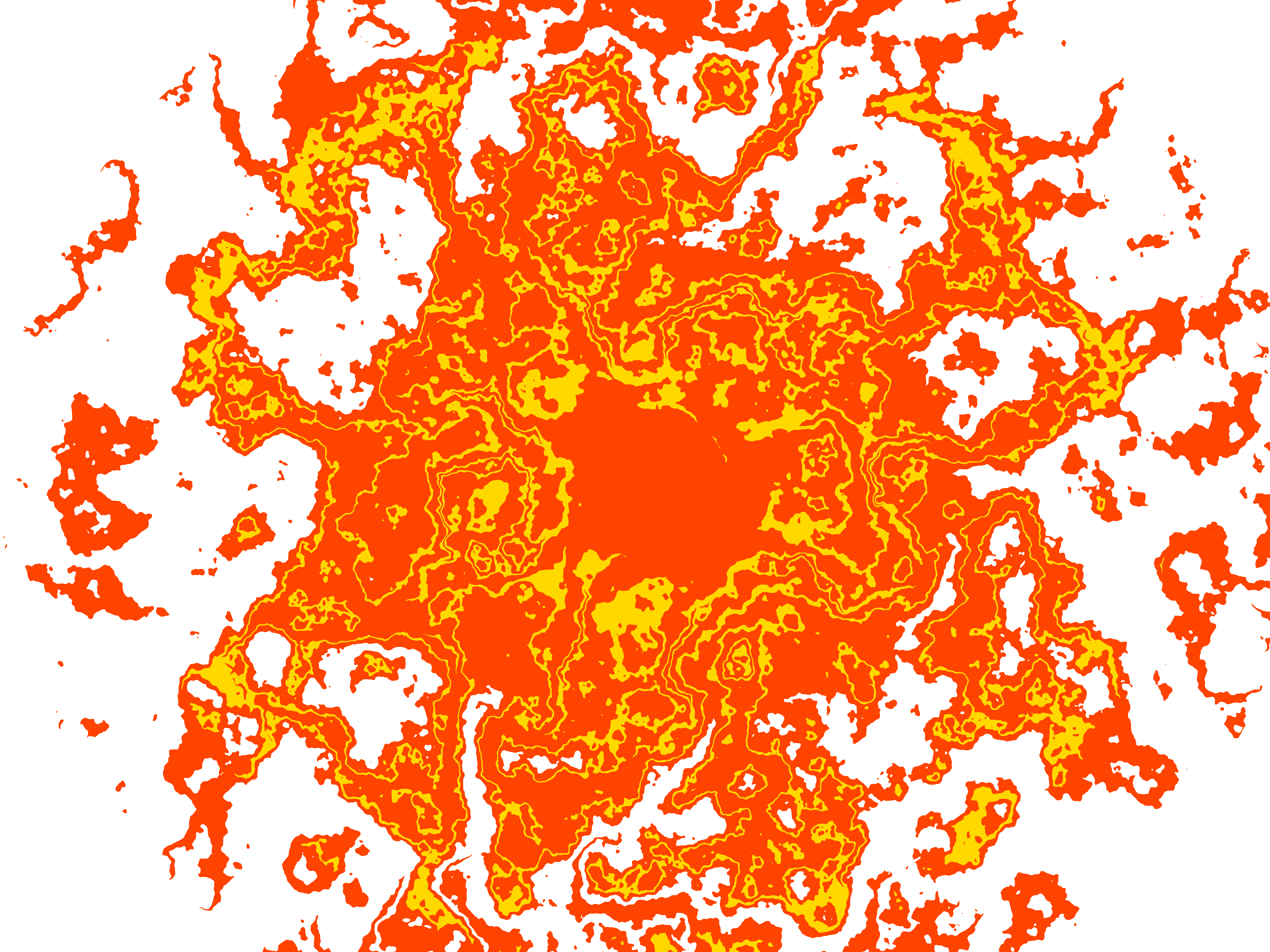 Fireball red yellow pattern free image download