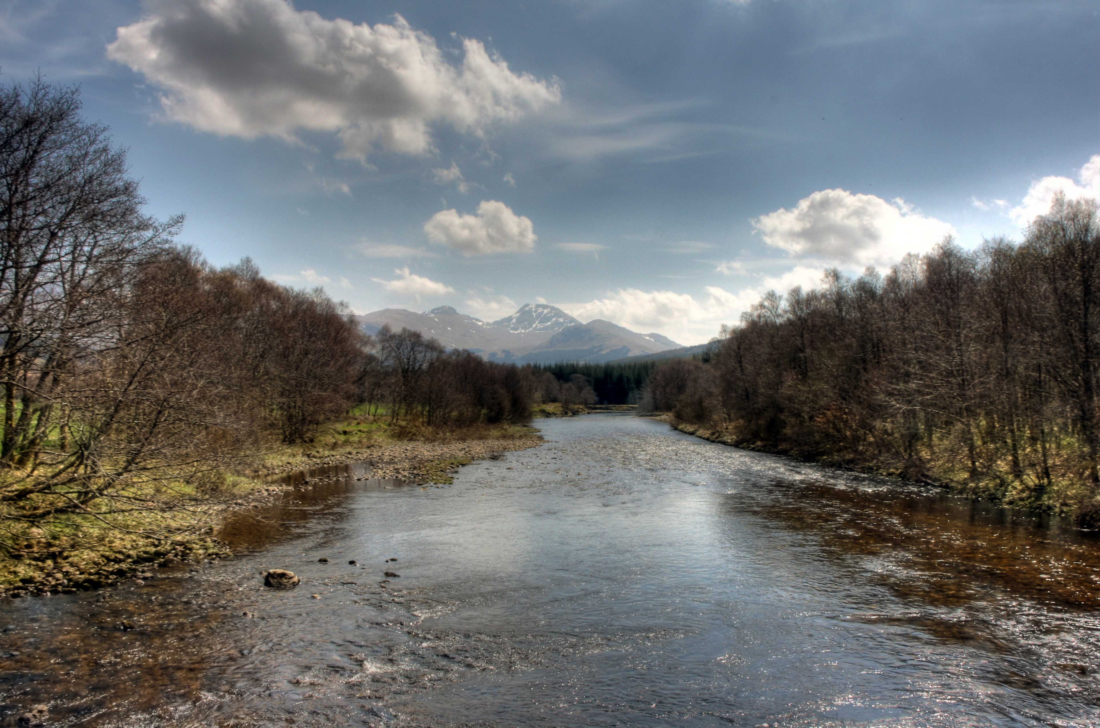 River Scotland Nature free image download