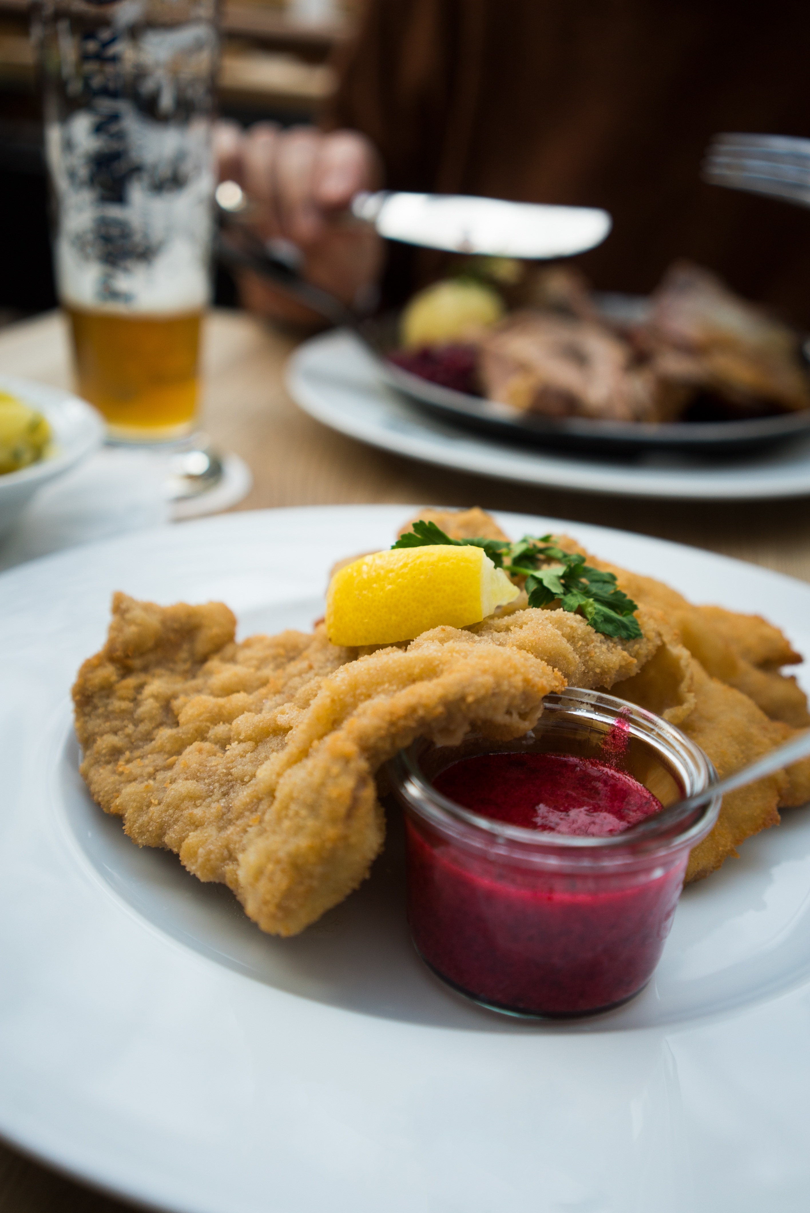 Schnitzel meat free image download