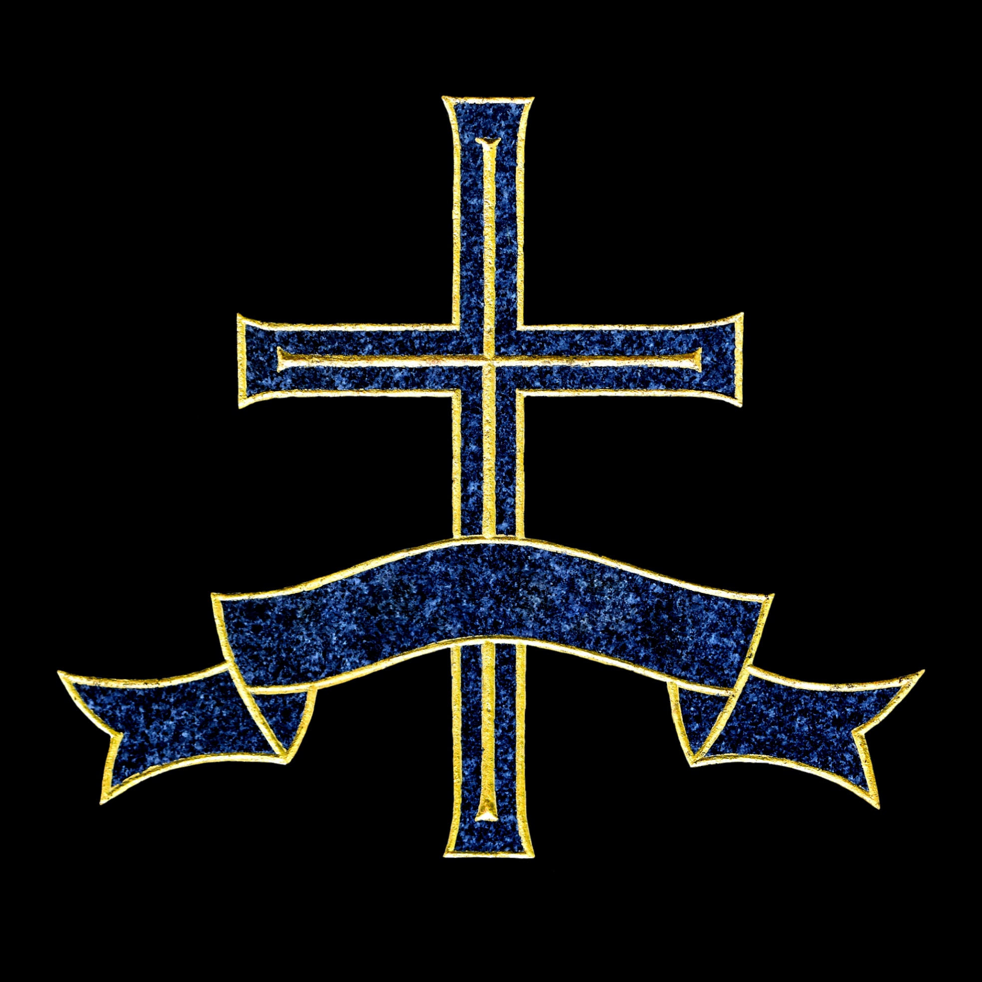 Cross Banner Cemetery free image download