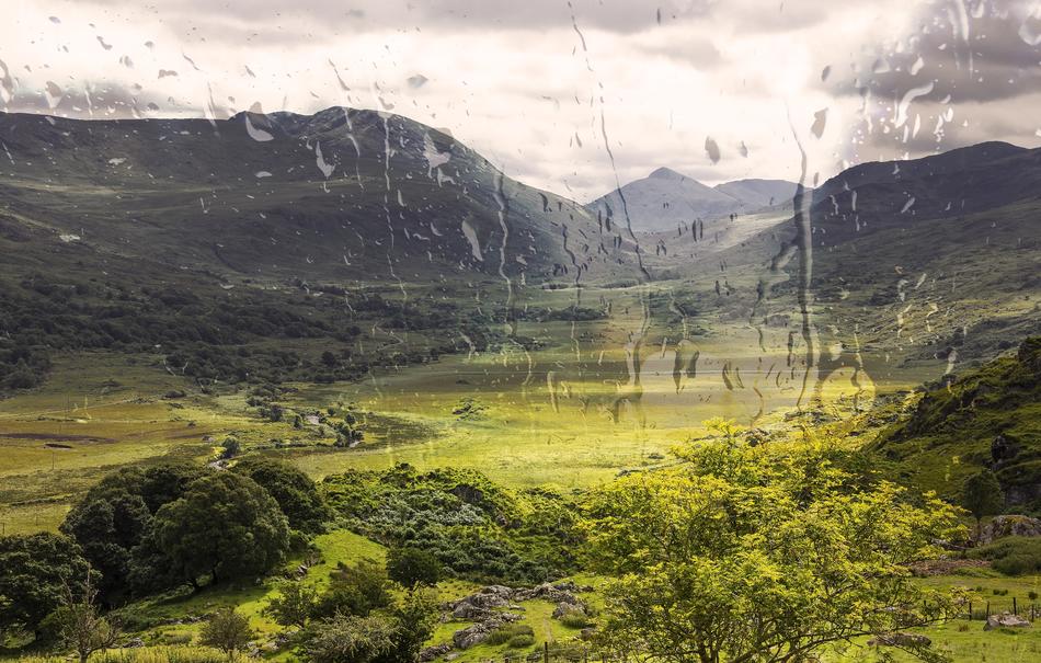 Rain Mountains free image download