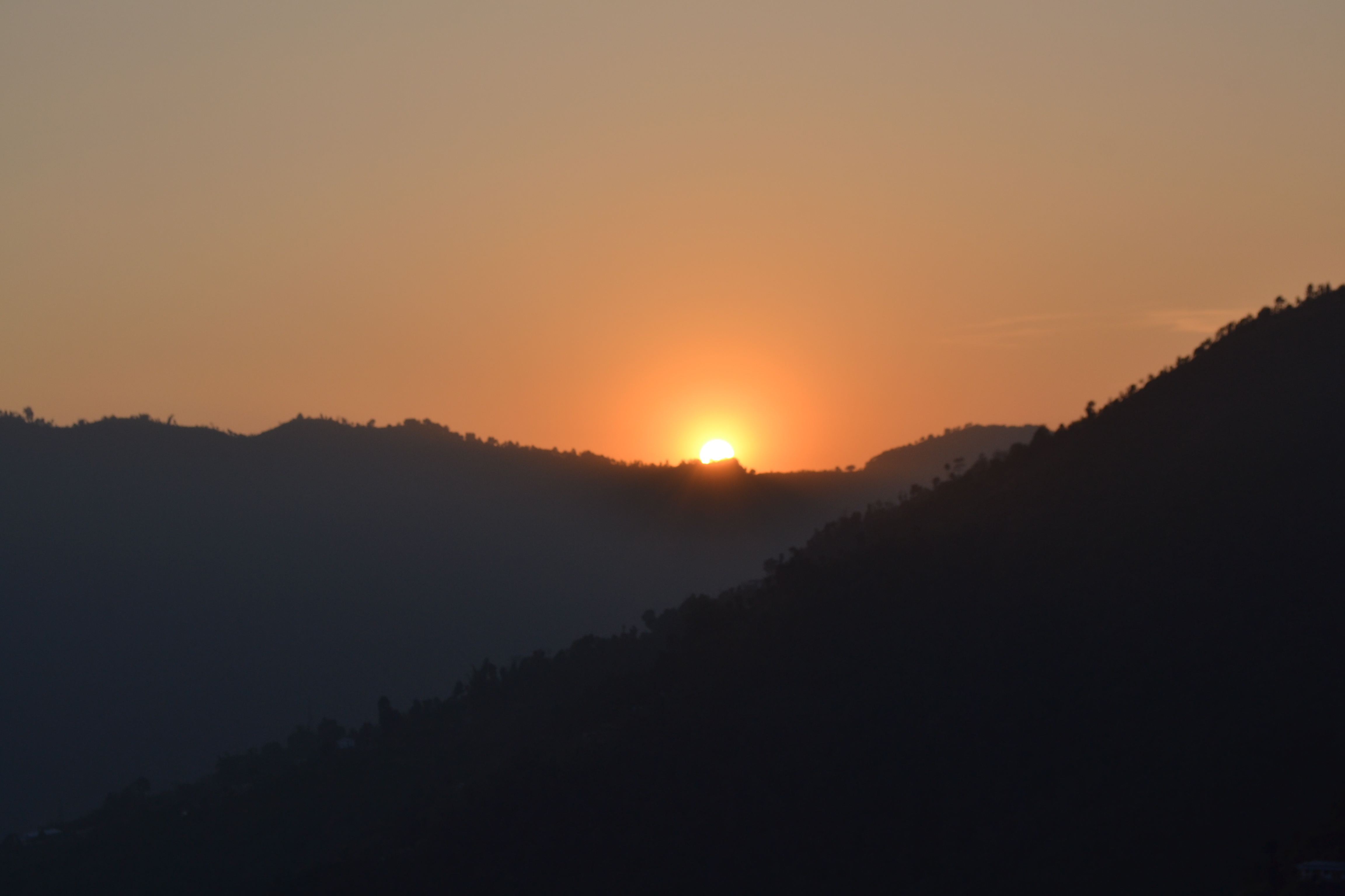 Sunset Nepal free image download