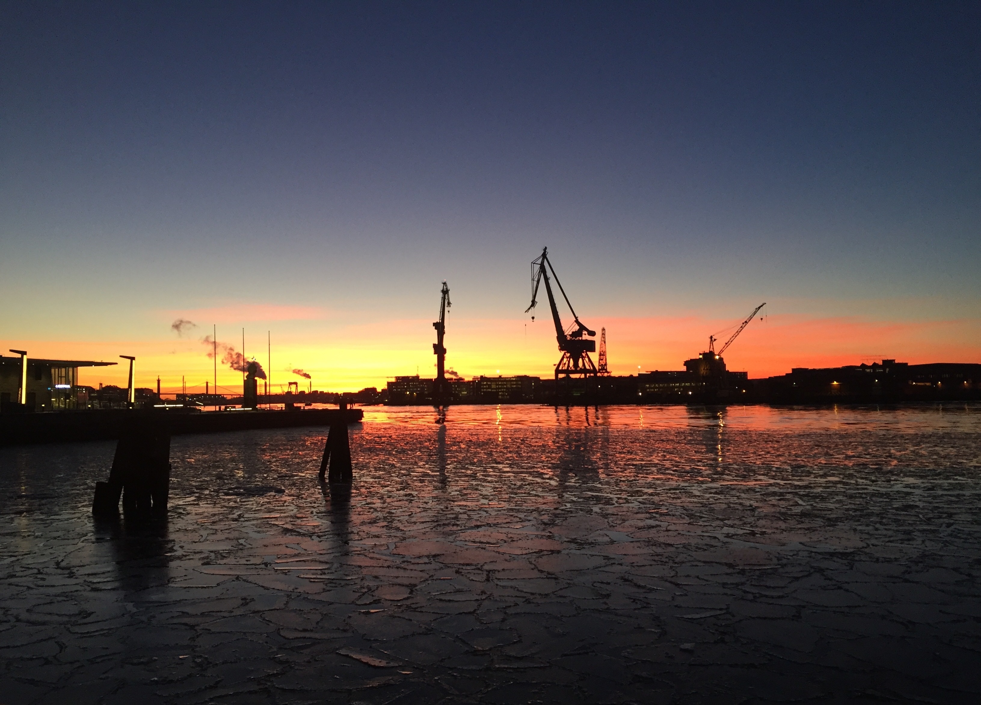 Port Harbor Winter free image download