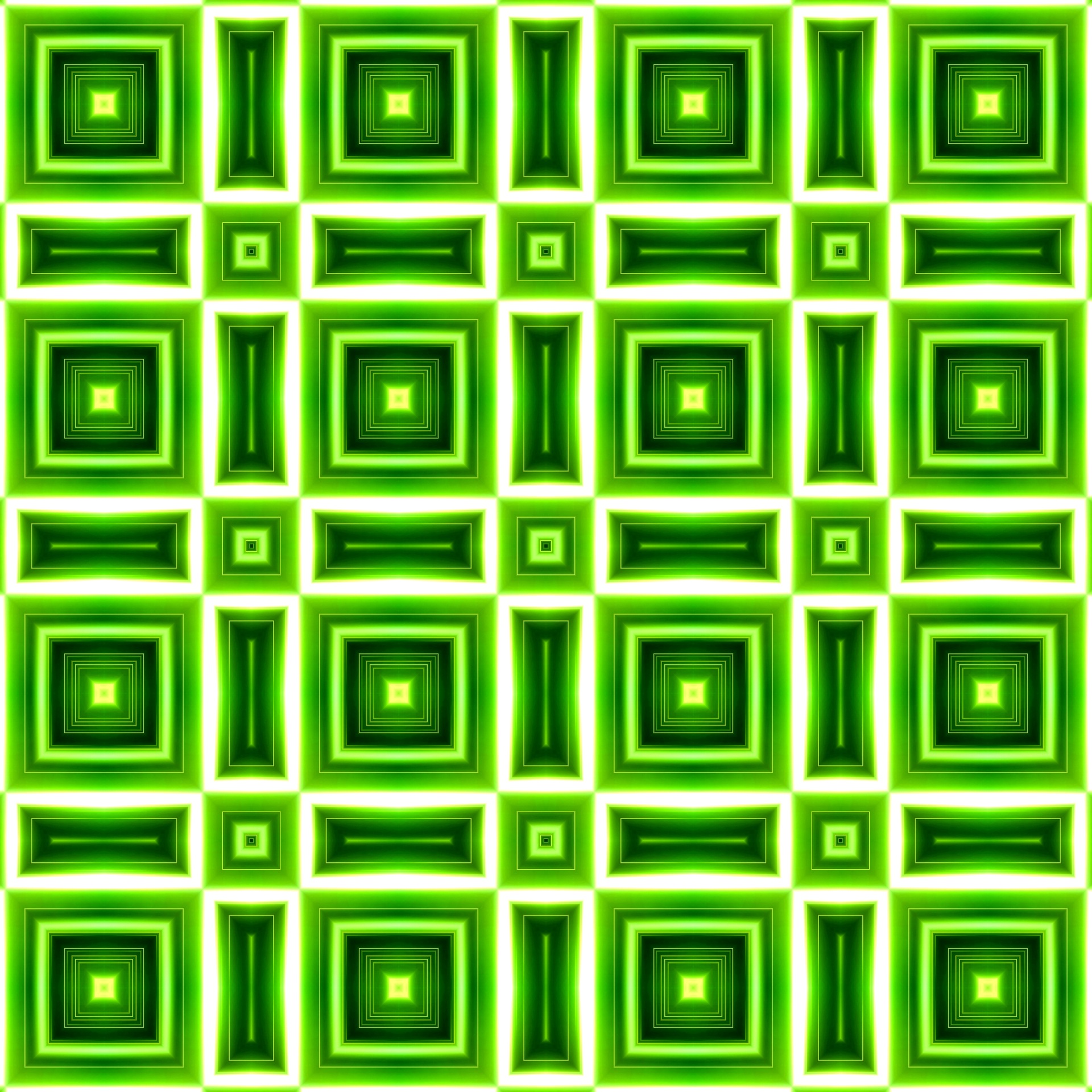 Geometric pattern green squares free image download
