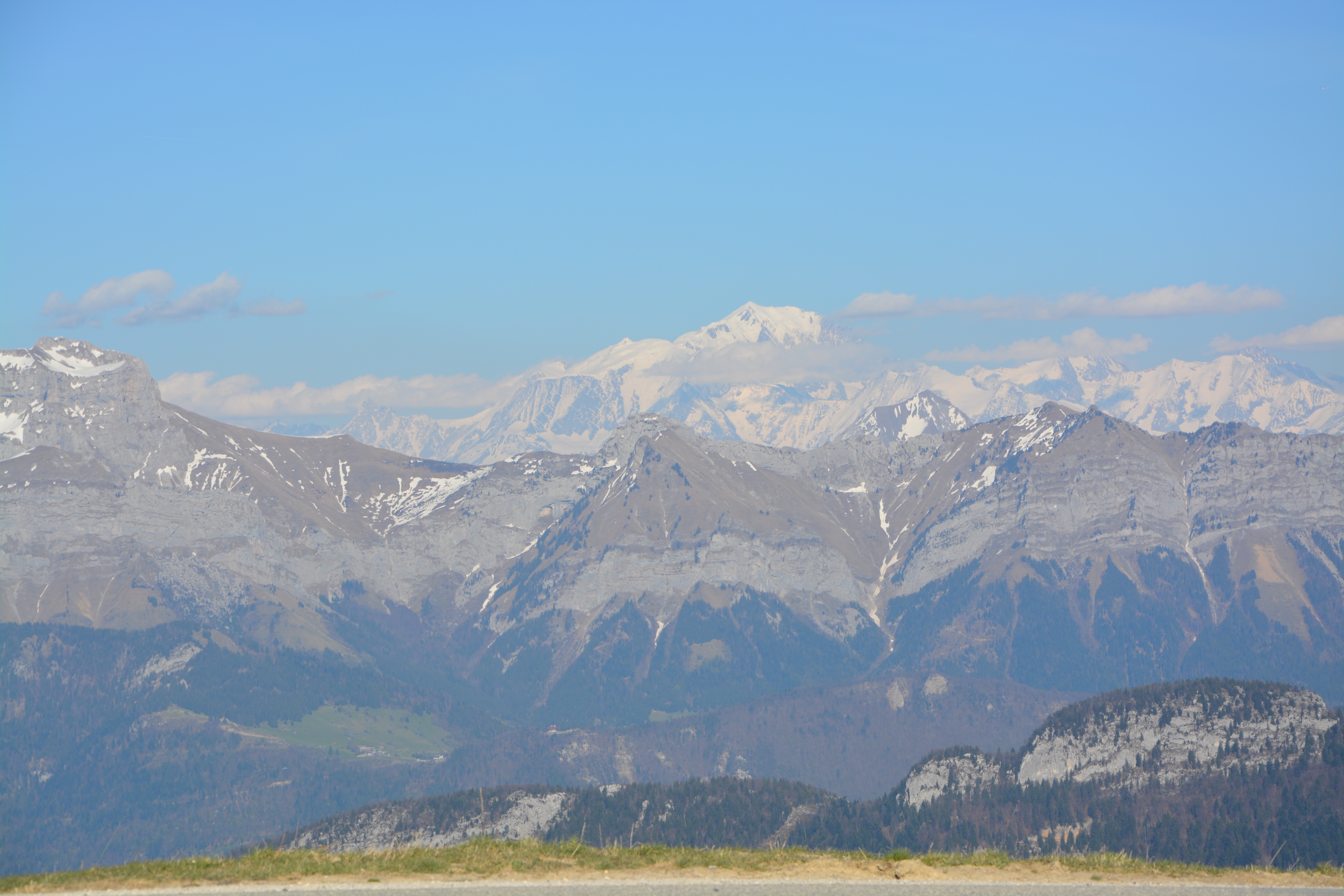 Landscape Mountains Chain Of Mont free image download