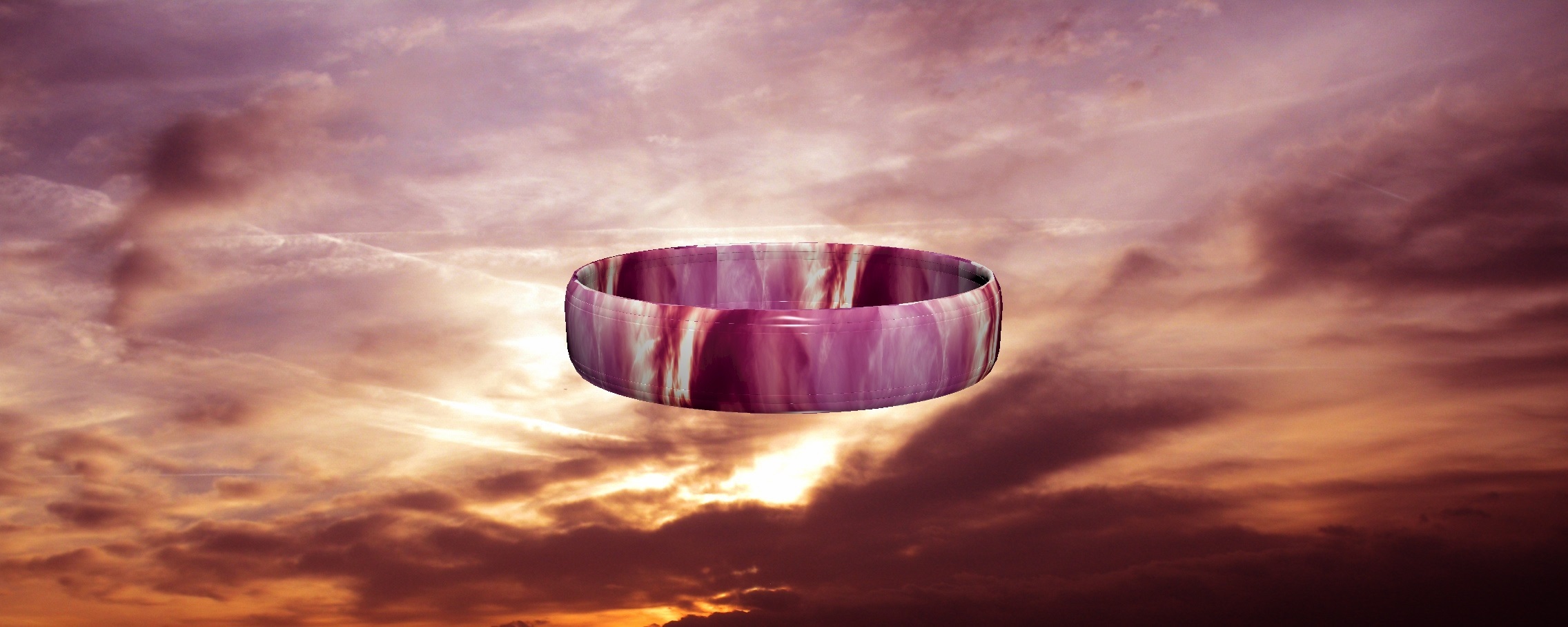 Ring sky pastel clouds atmosphere free image download
