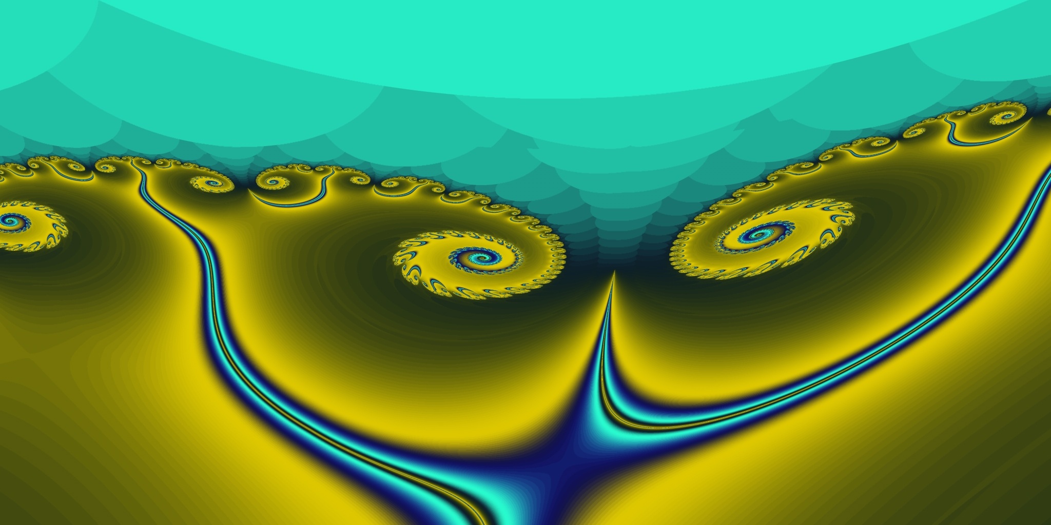 Fractal gradient colorful infinity free image download