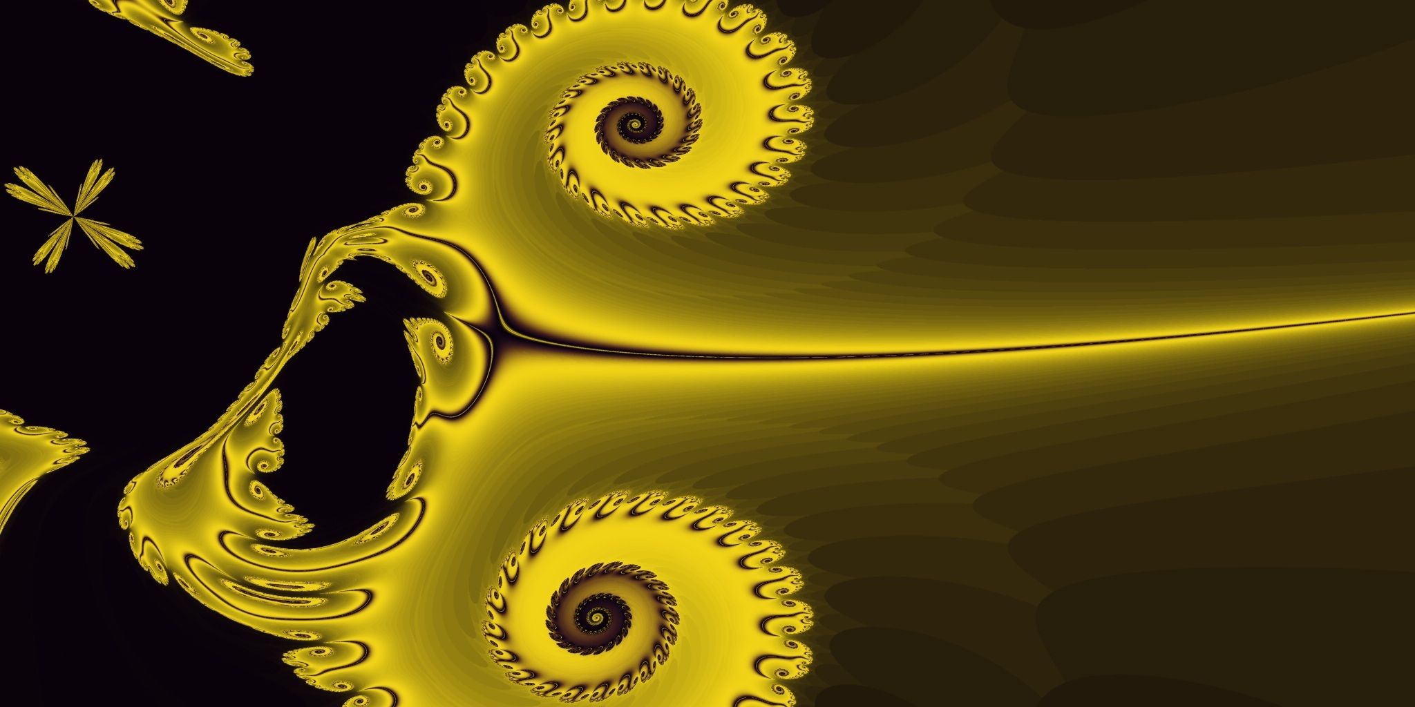 Fractal gradient colorful infinity free image download