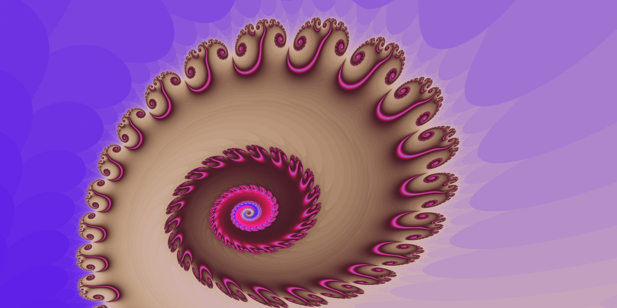 Fractal gradient colorful infinity free image download