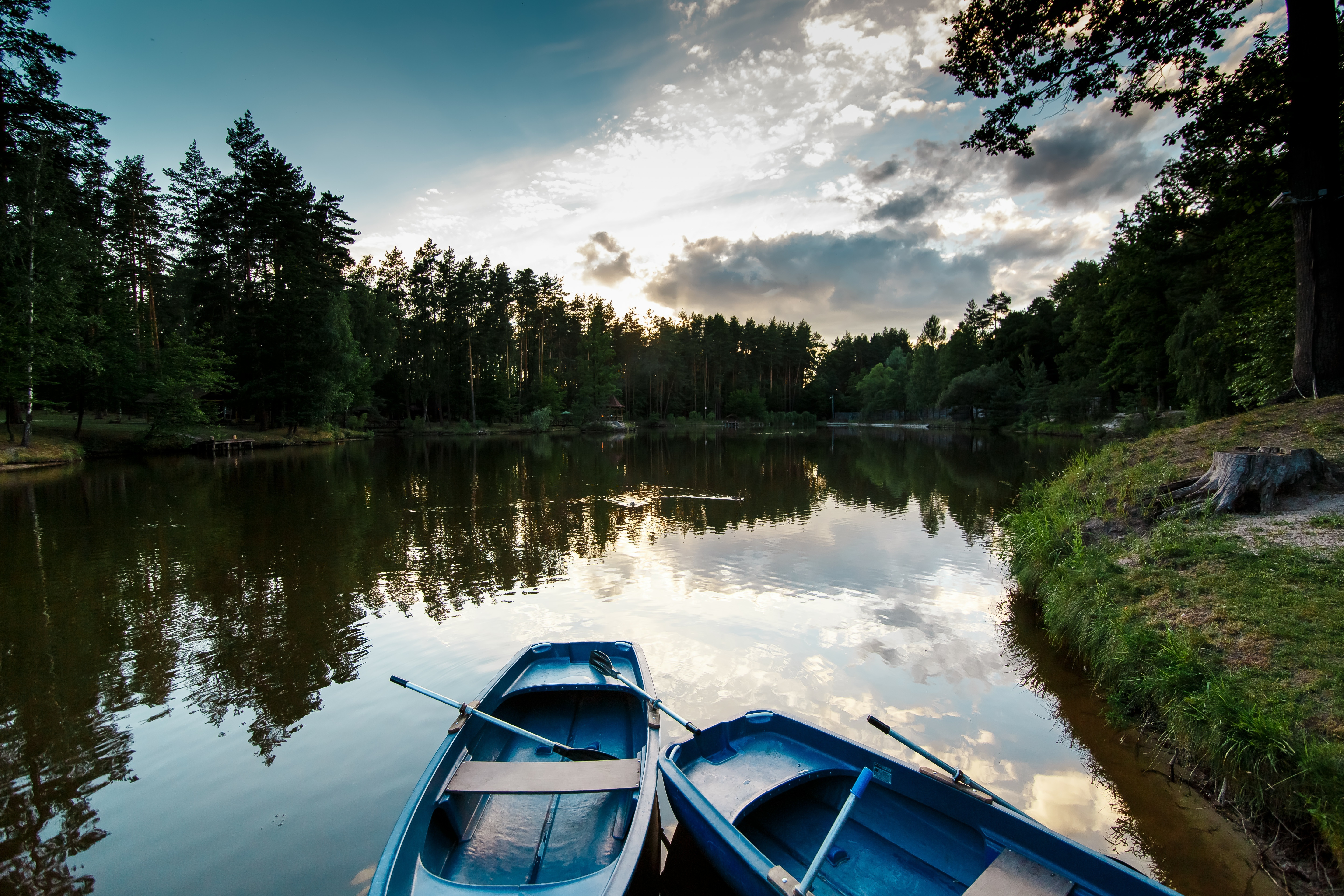 Lake Boat Boats free image download