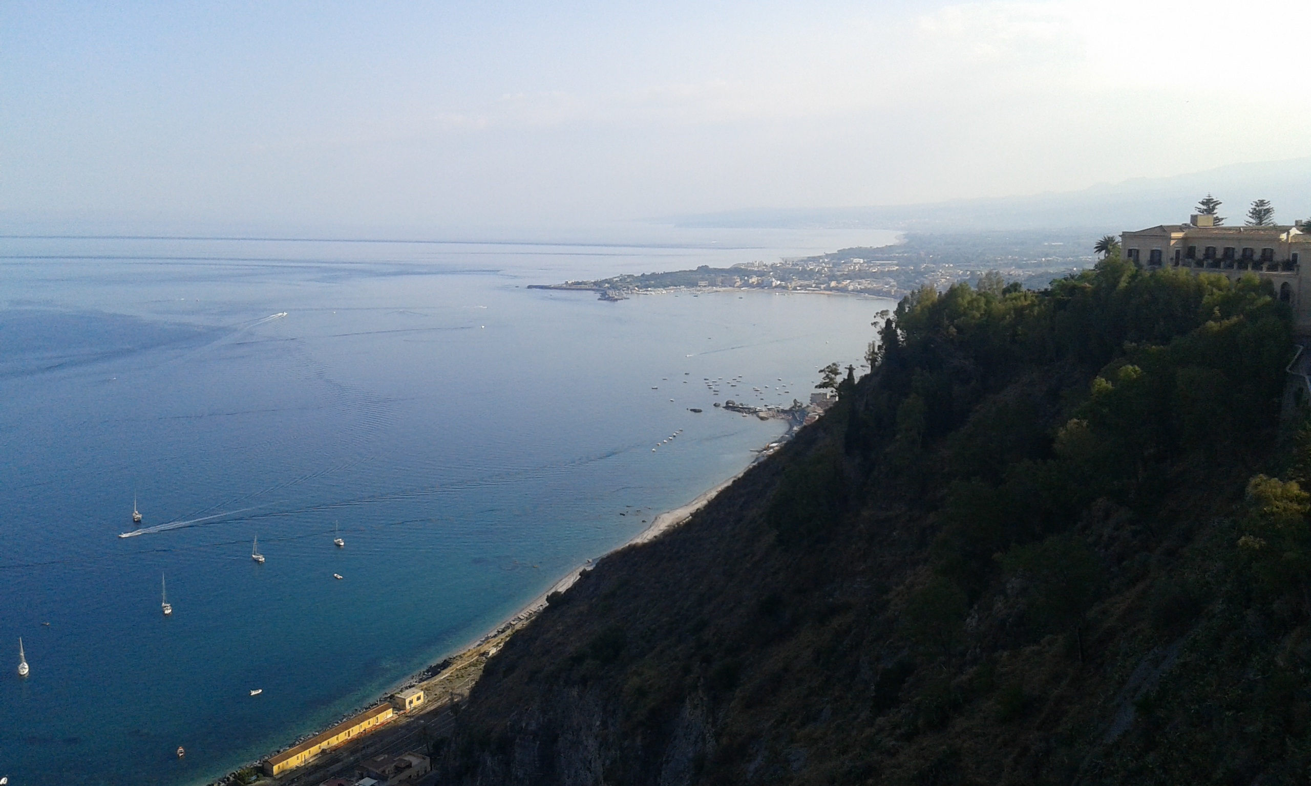 Taormina Sea free image download