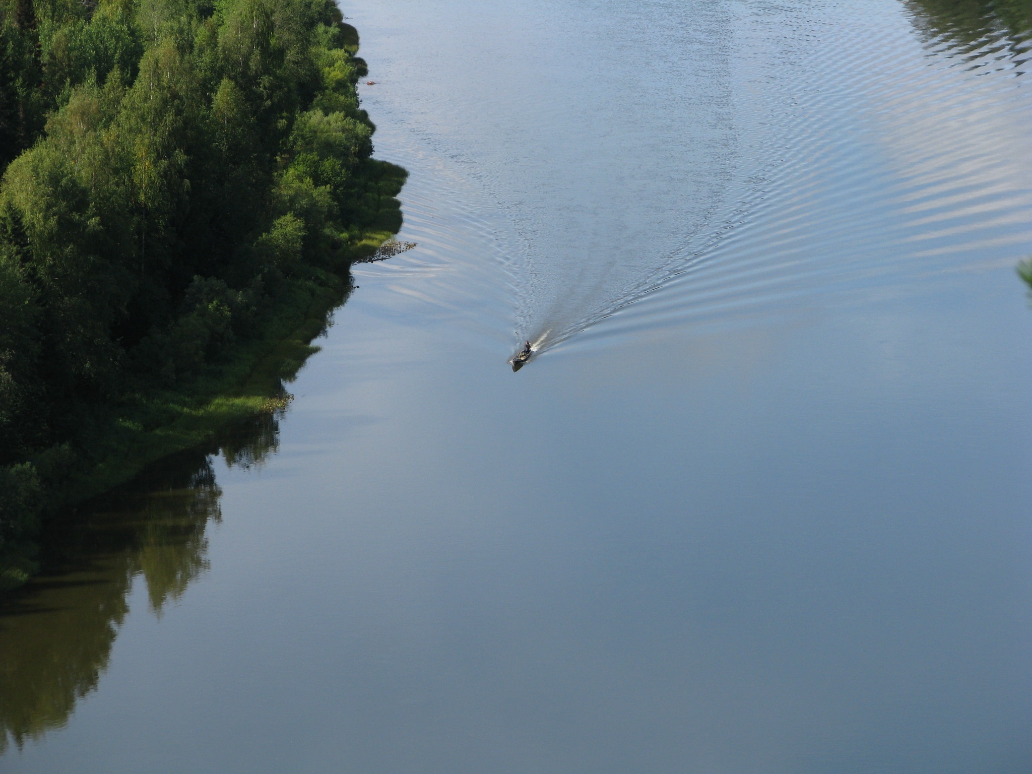 The Vishera River Smooth Surface free image download