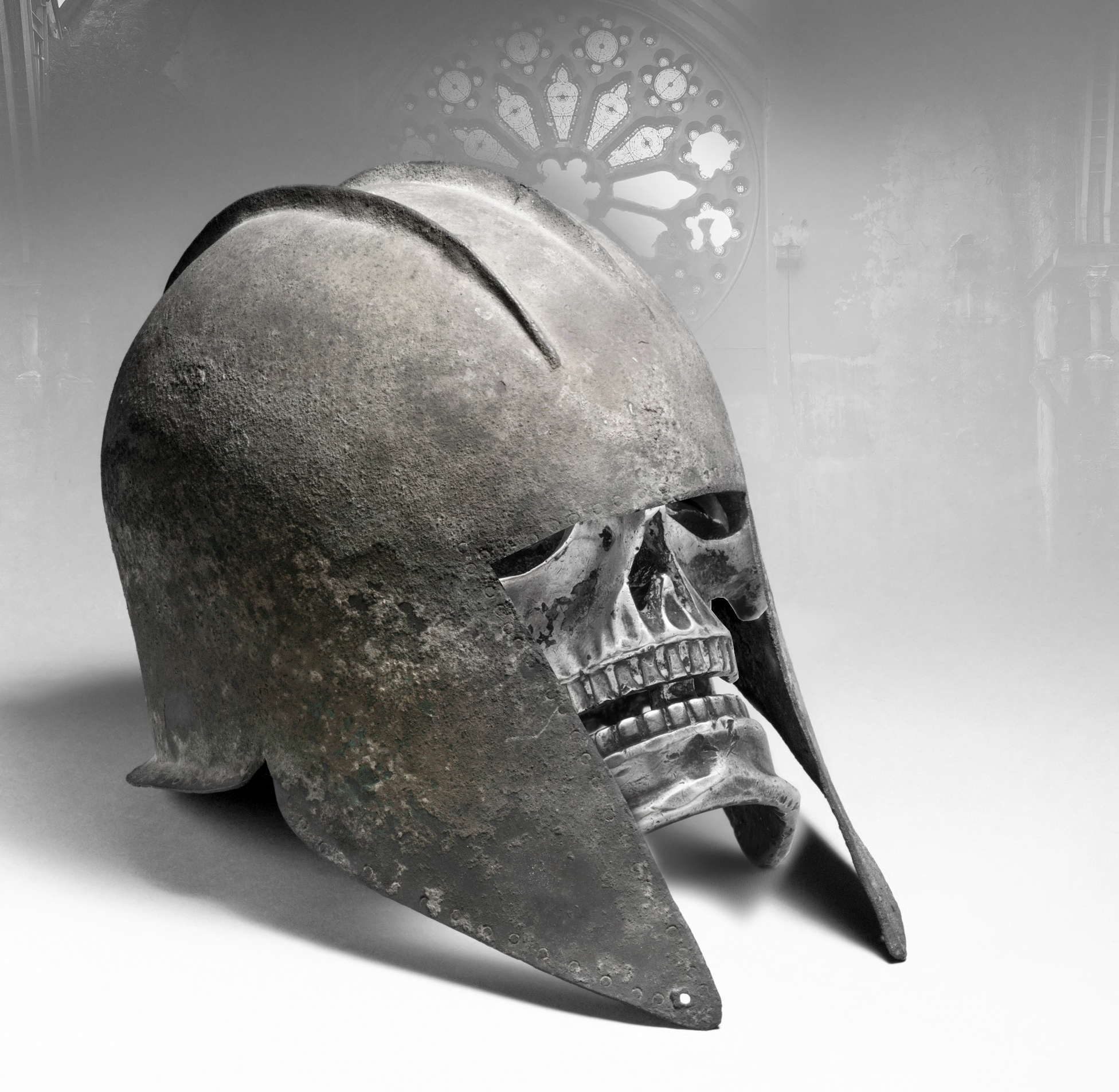 Iron skull helmet free image download