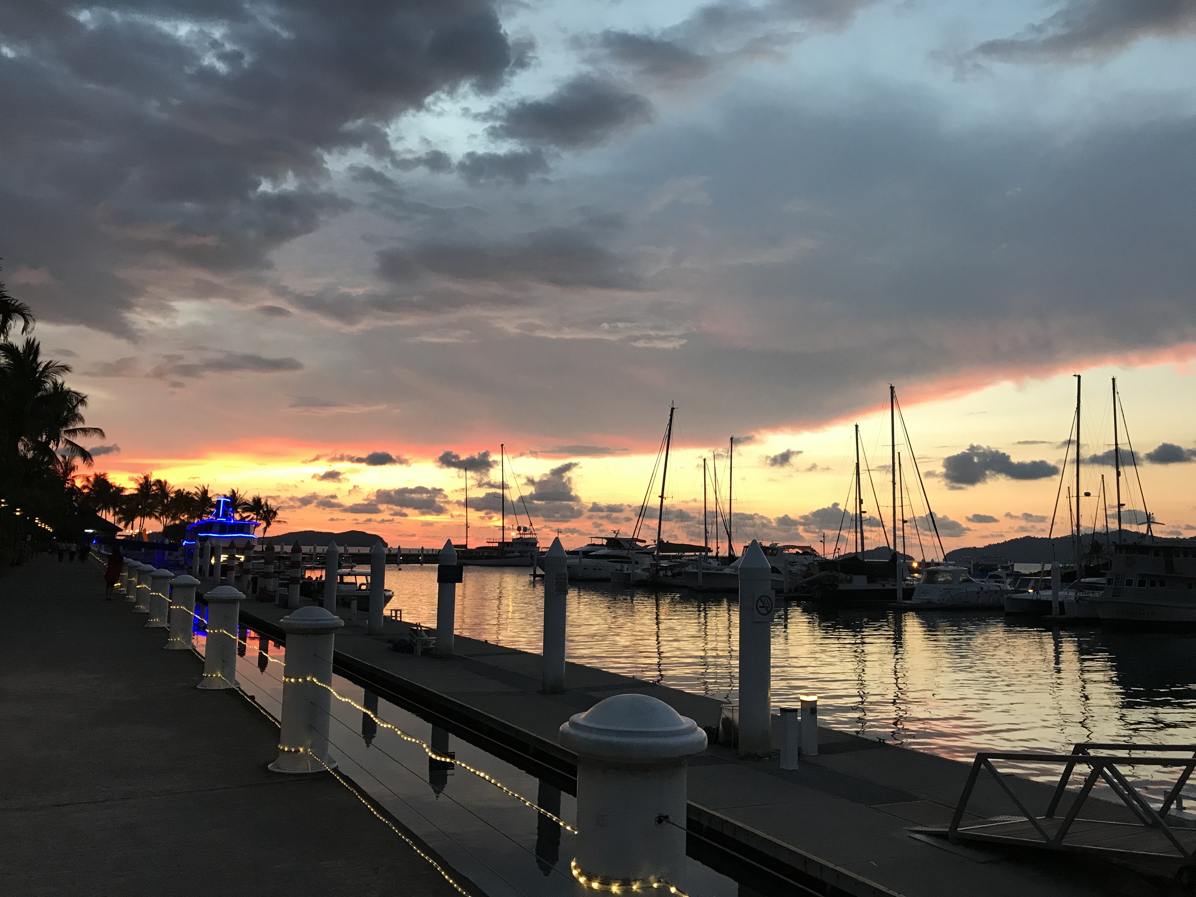 Sunset View At Kota kinabalu free image download