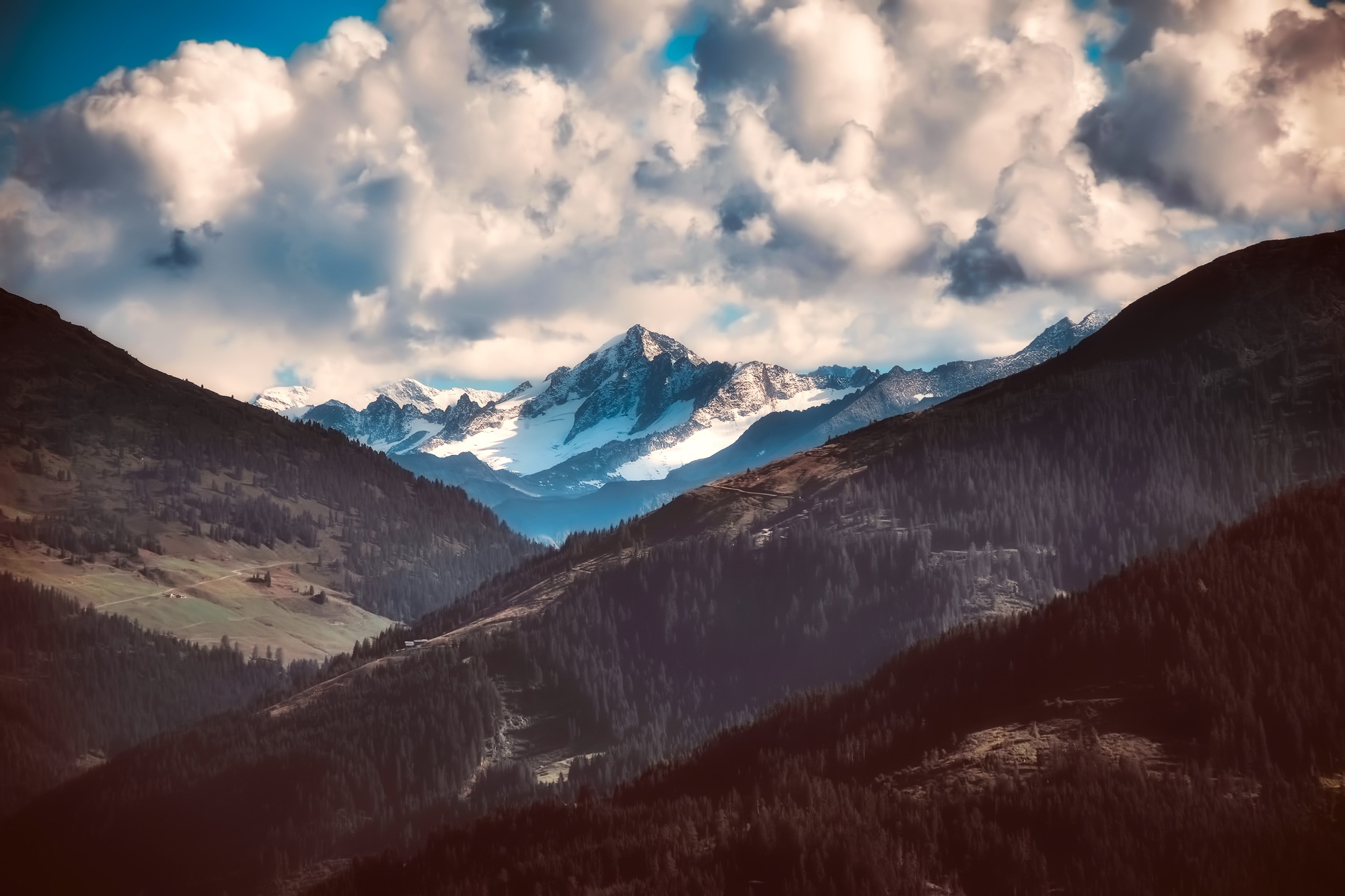 Austria Mountains Sky free image download