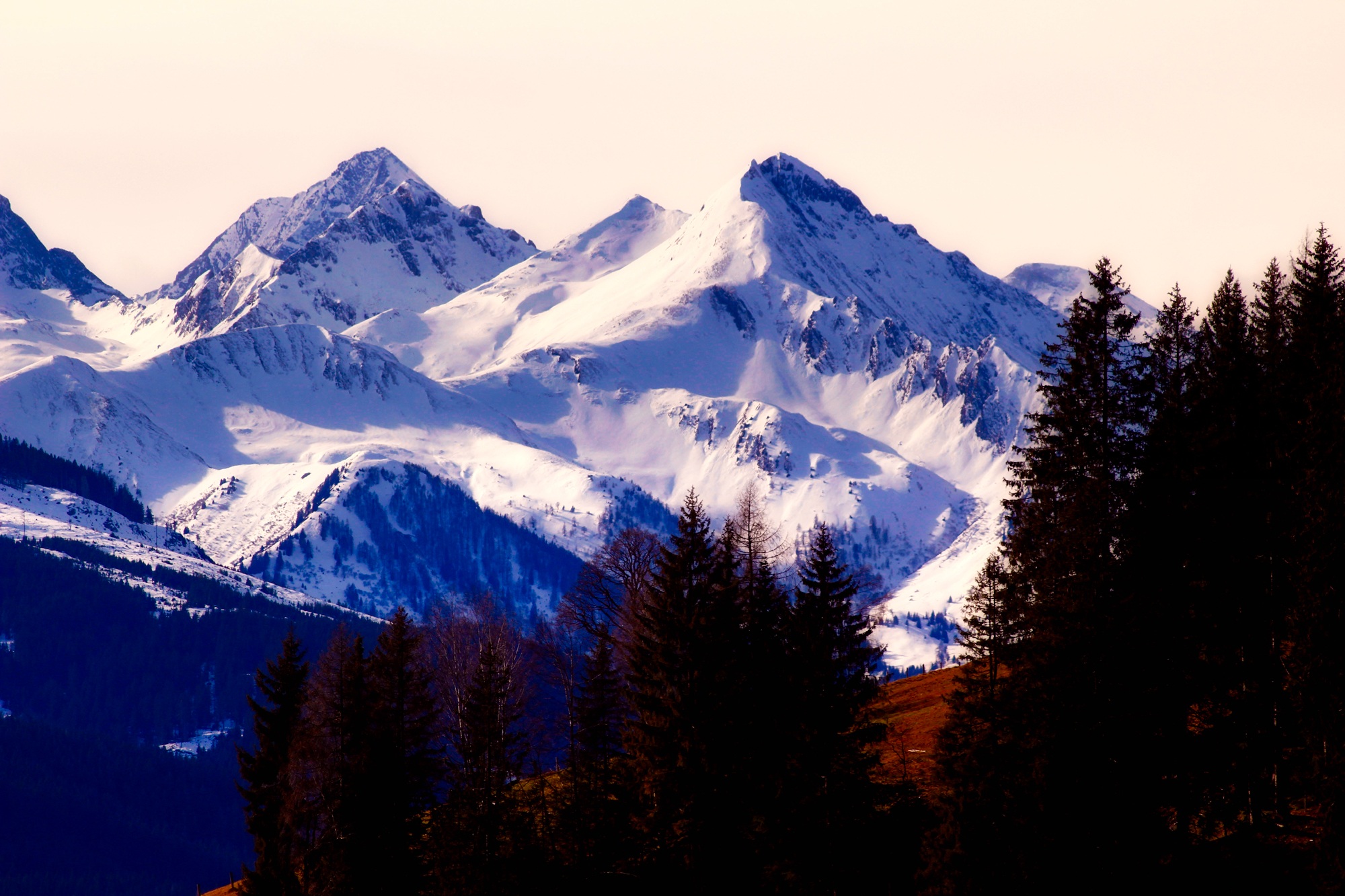 Austria Mountains Snow free image download