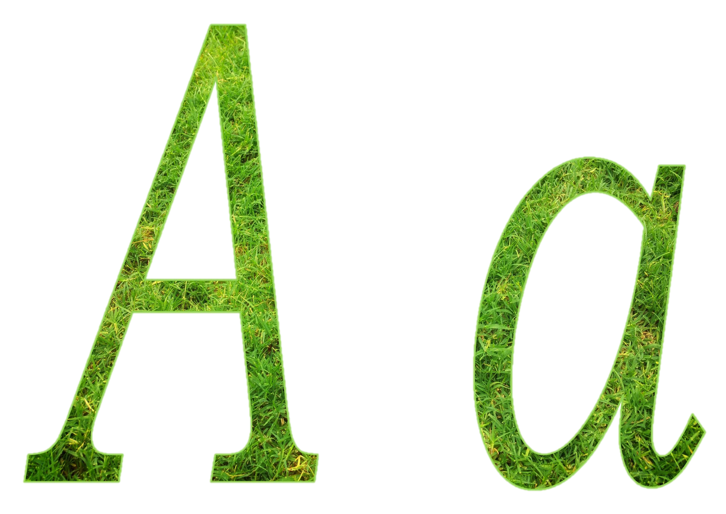 Letters alphabet design nature free image download