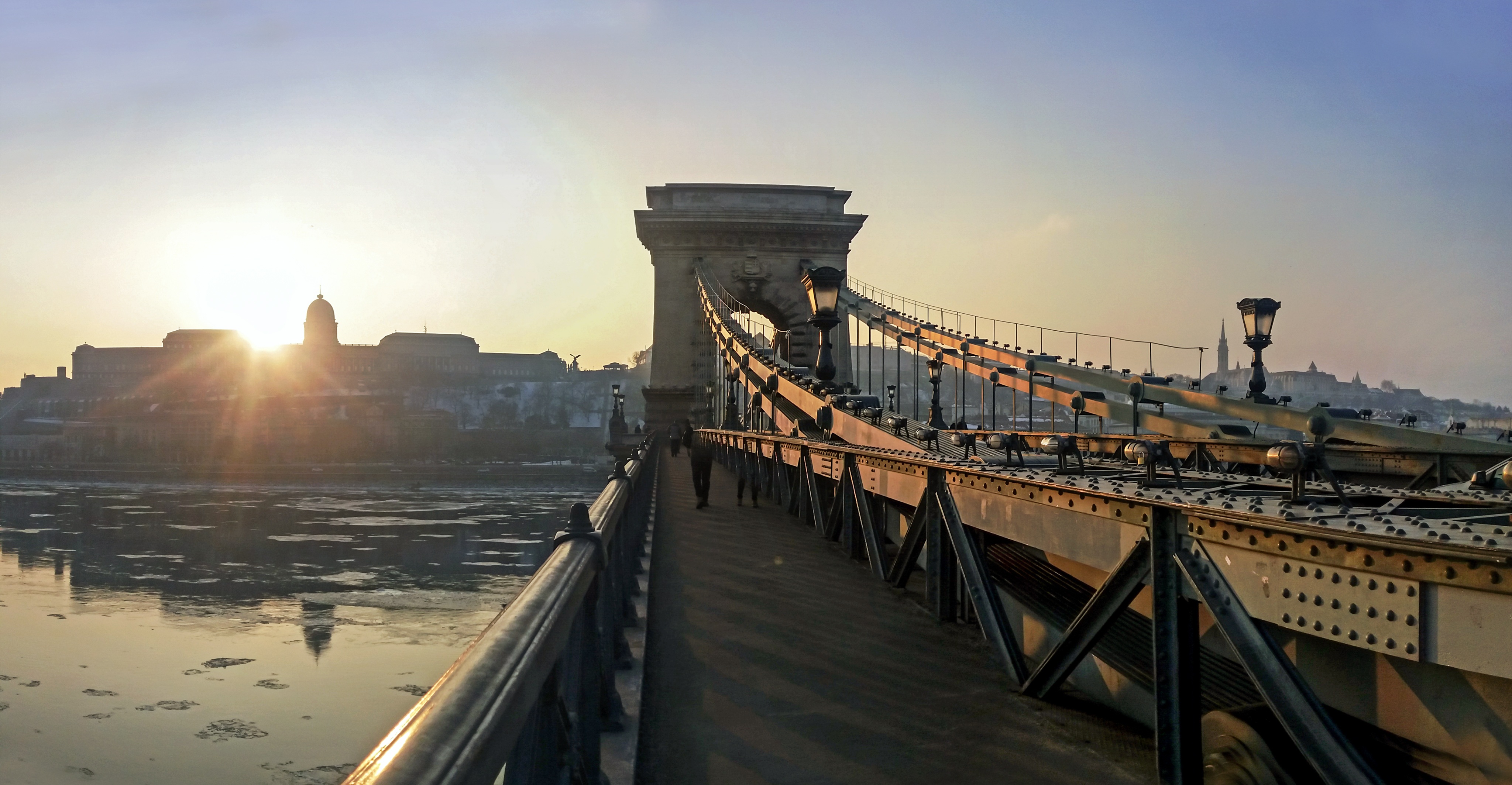 Long beautiful bridge free image download