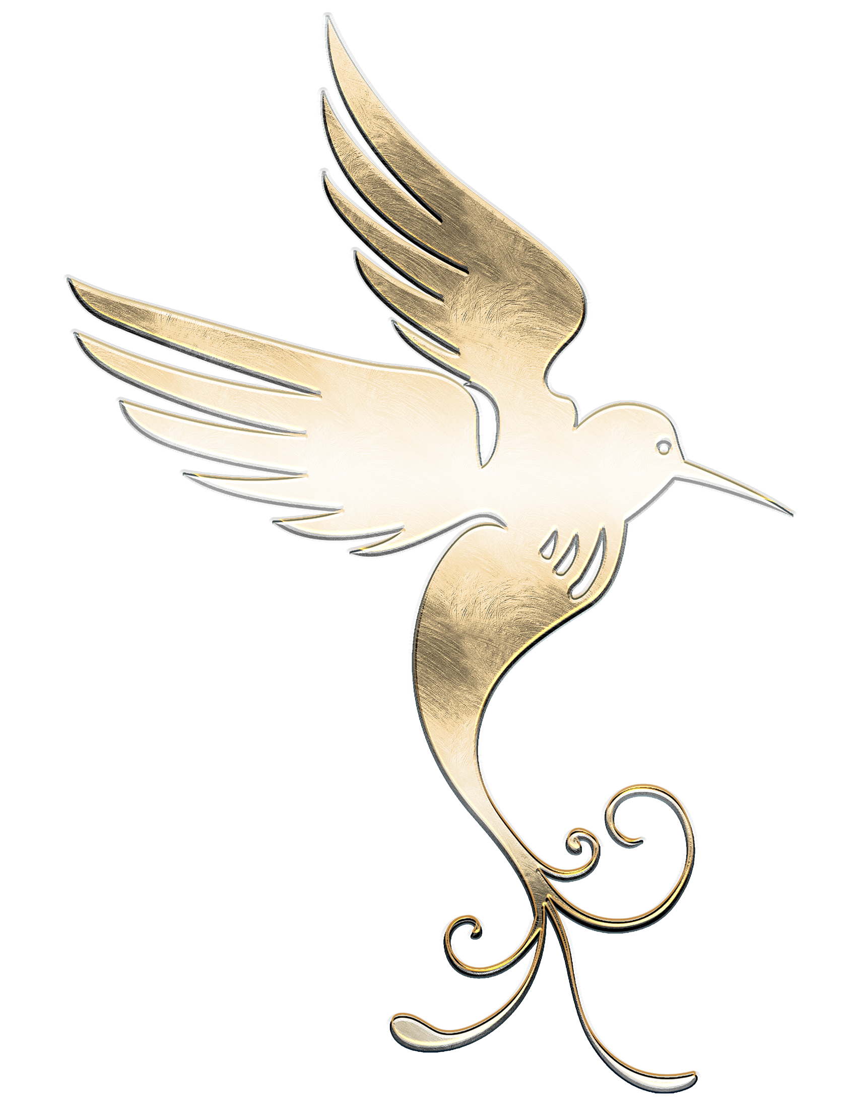 Bird metal gold texture graphic free image download