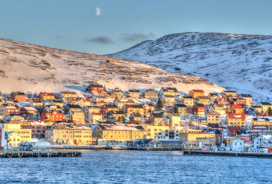 Norway Mountain Moon free image download