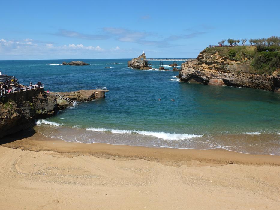 Biarritz Sea Seaside free image download