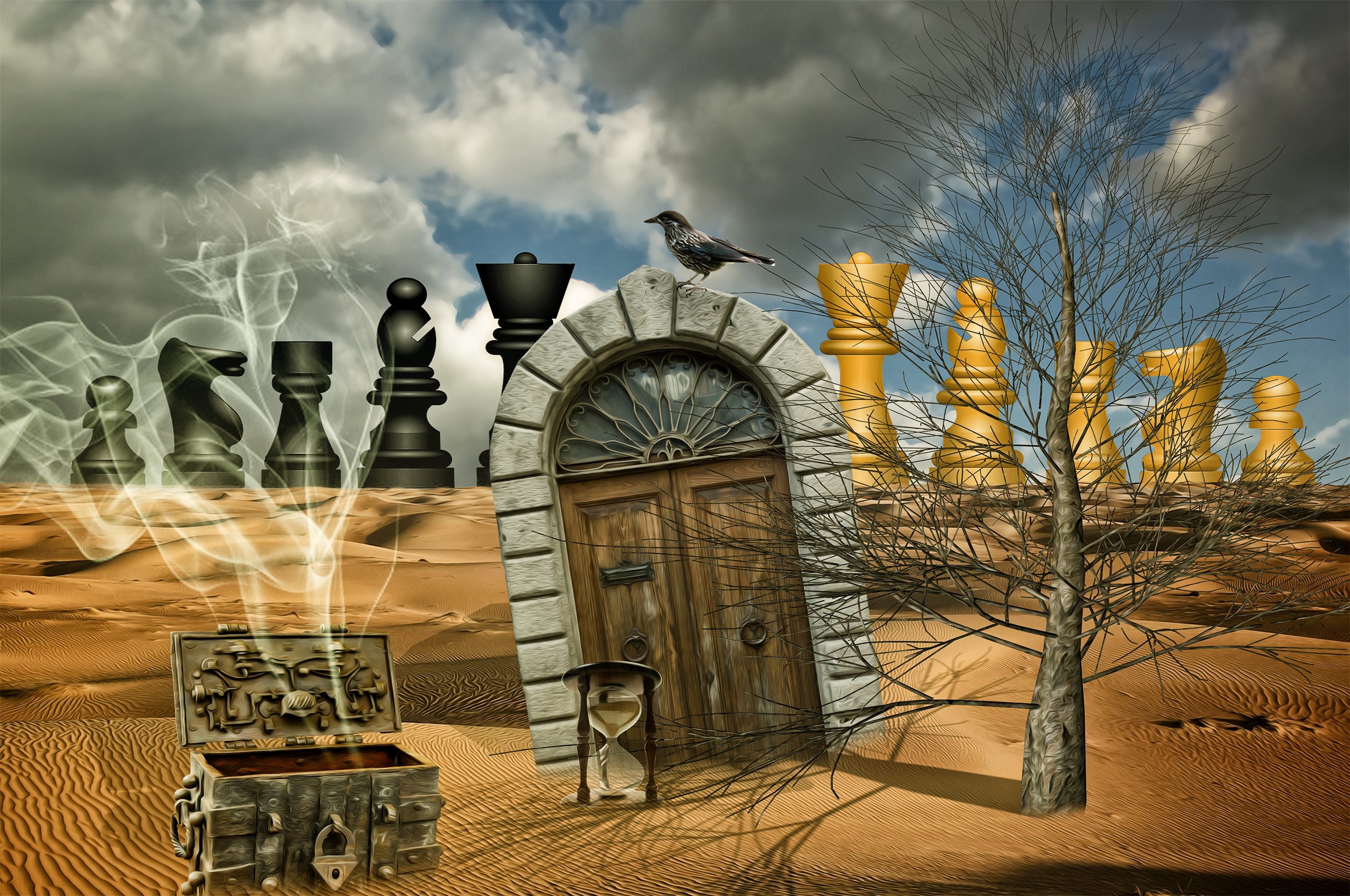 Fantasy landscape dream surreal free image download