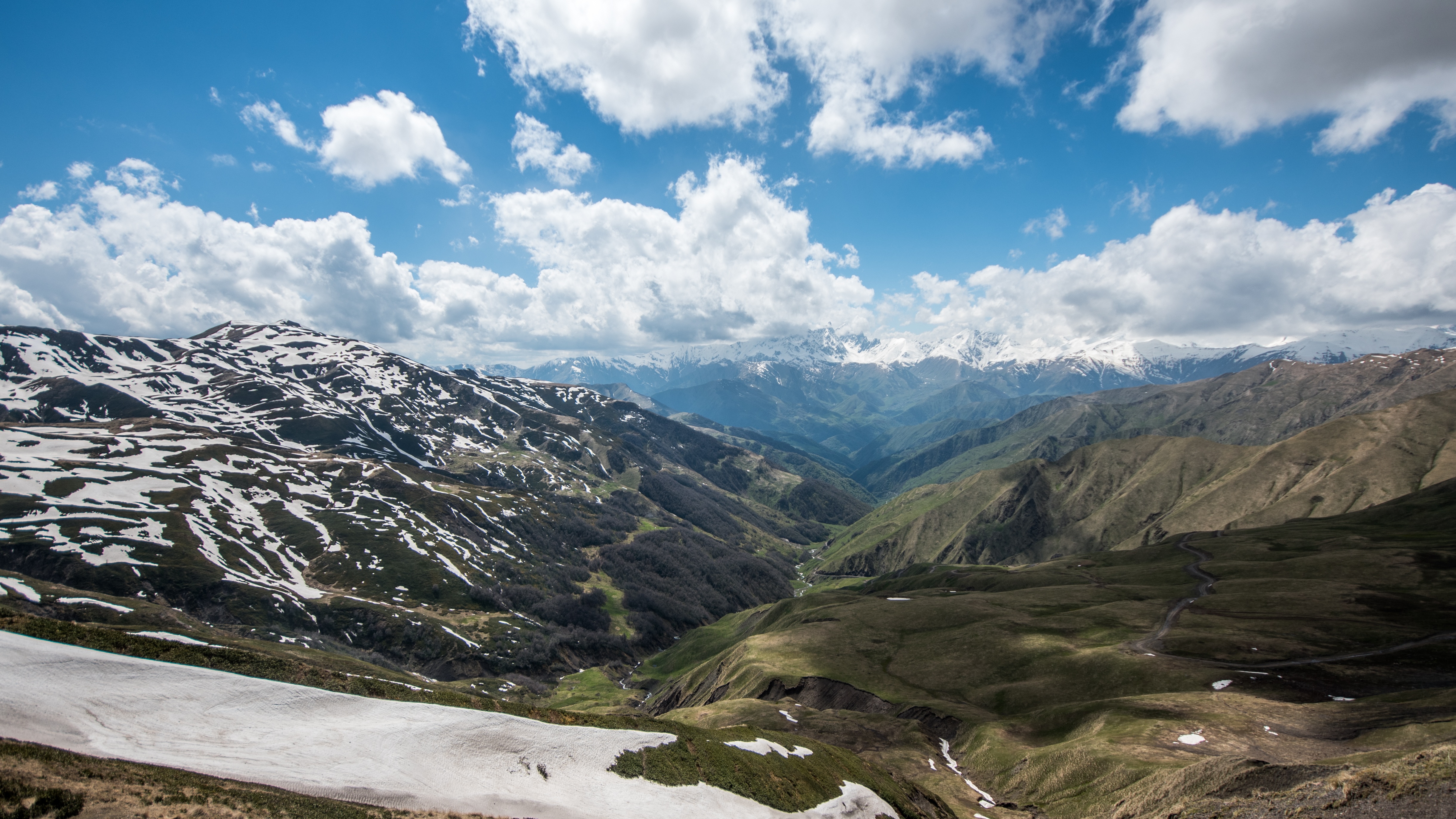 Georgia Caucasus Mountains free image download
