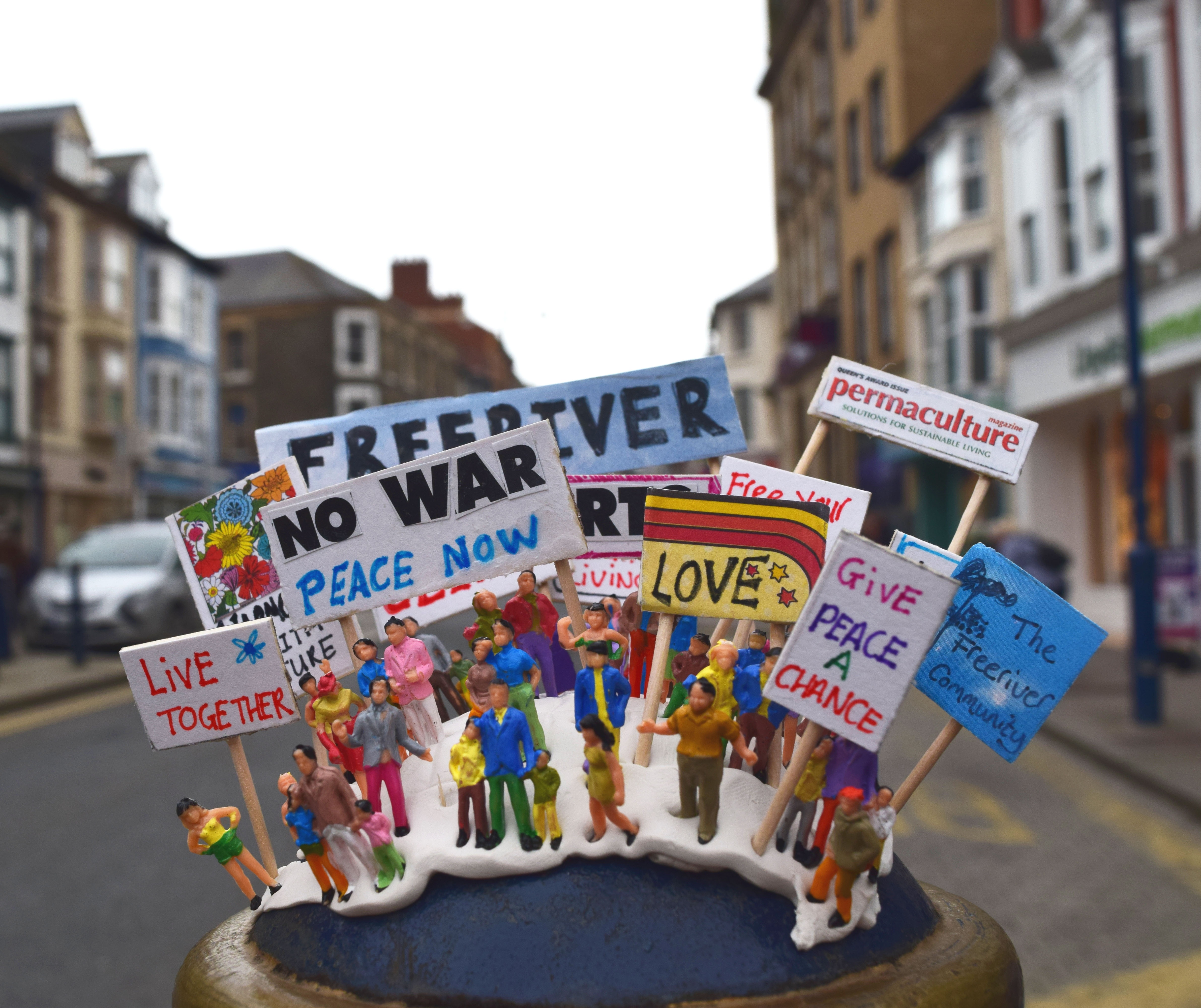 Protest Models Art free image download