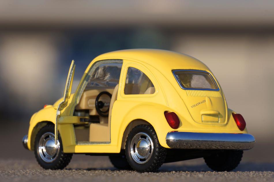 Volkswagen Yellow Car free image download