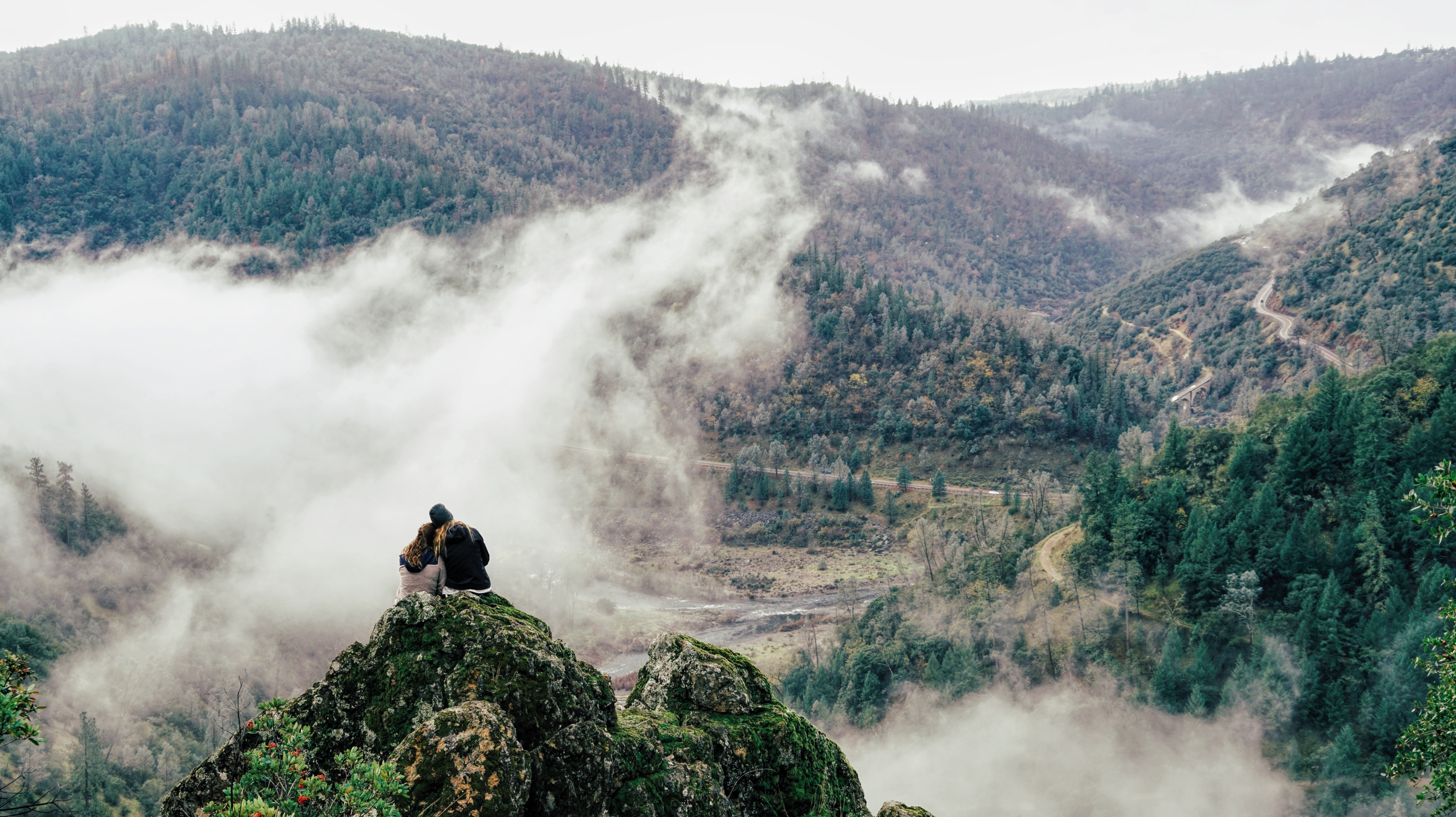 Mountain Valley Cliff free image download