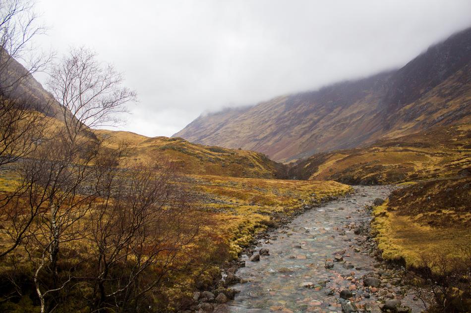 Scotland Hiking Windy free image download