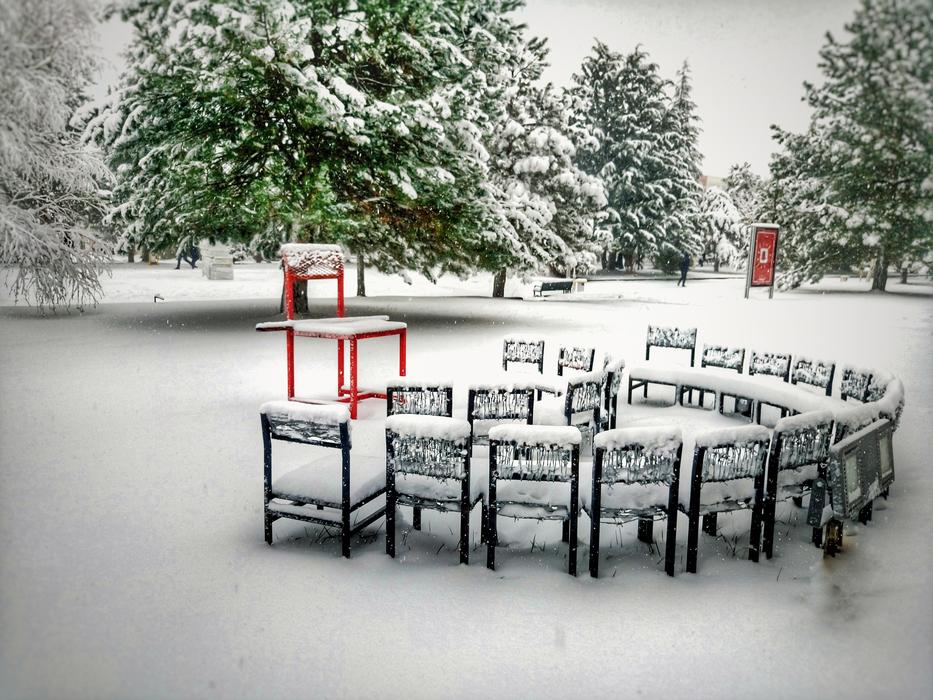 Snow Cold Table top free image download