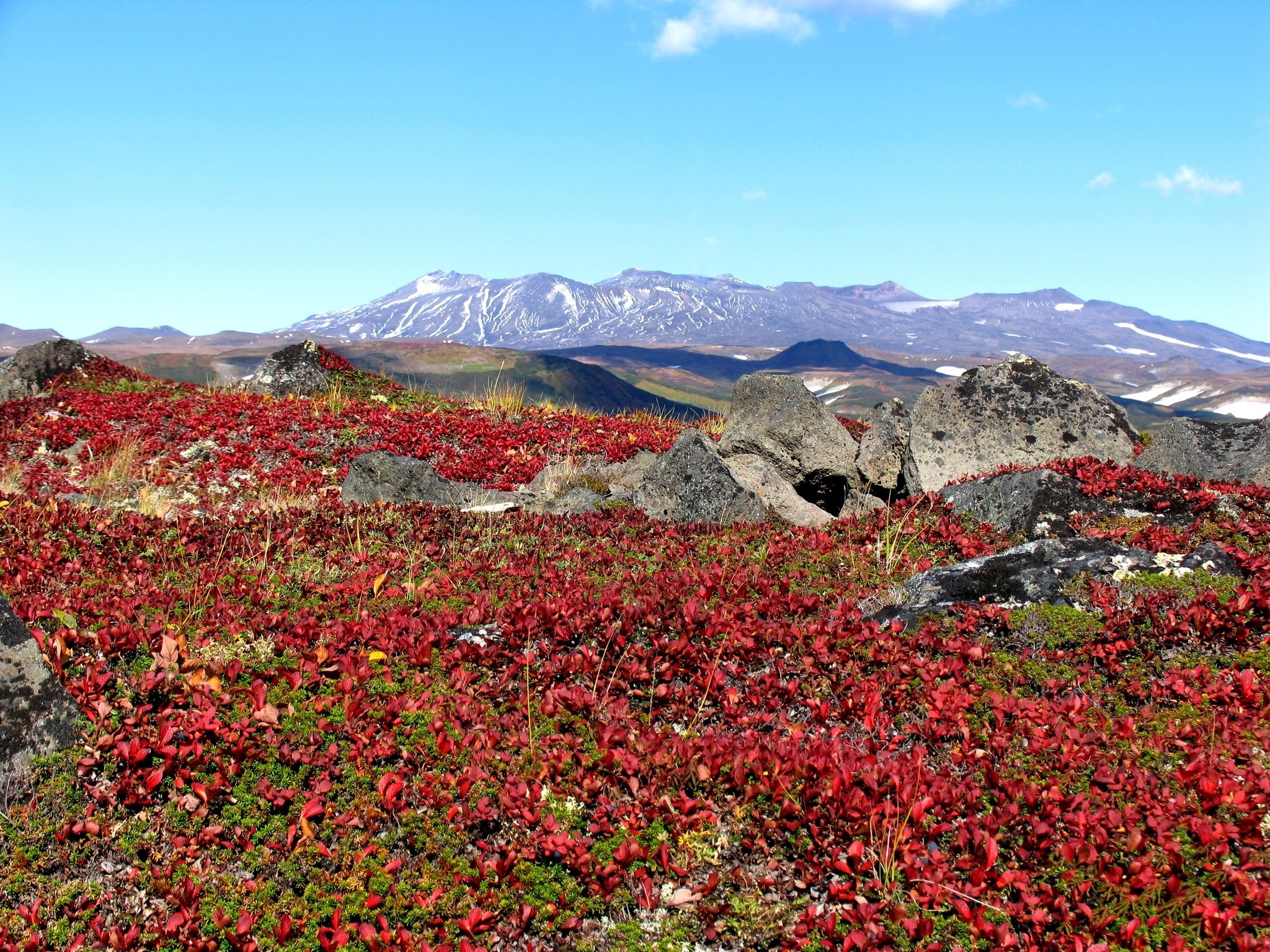 Autumn Mountains Volcano view free image download