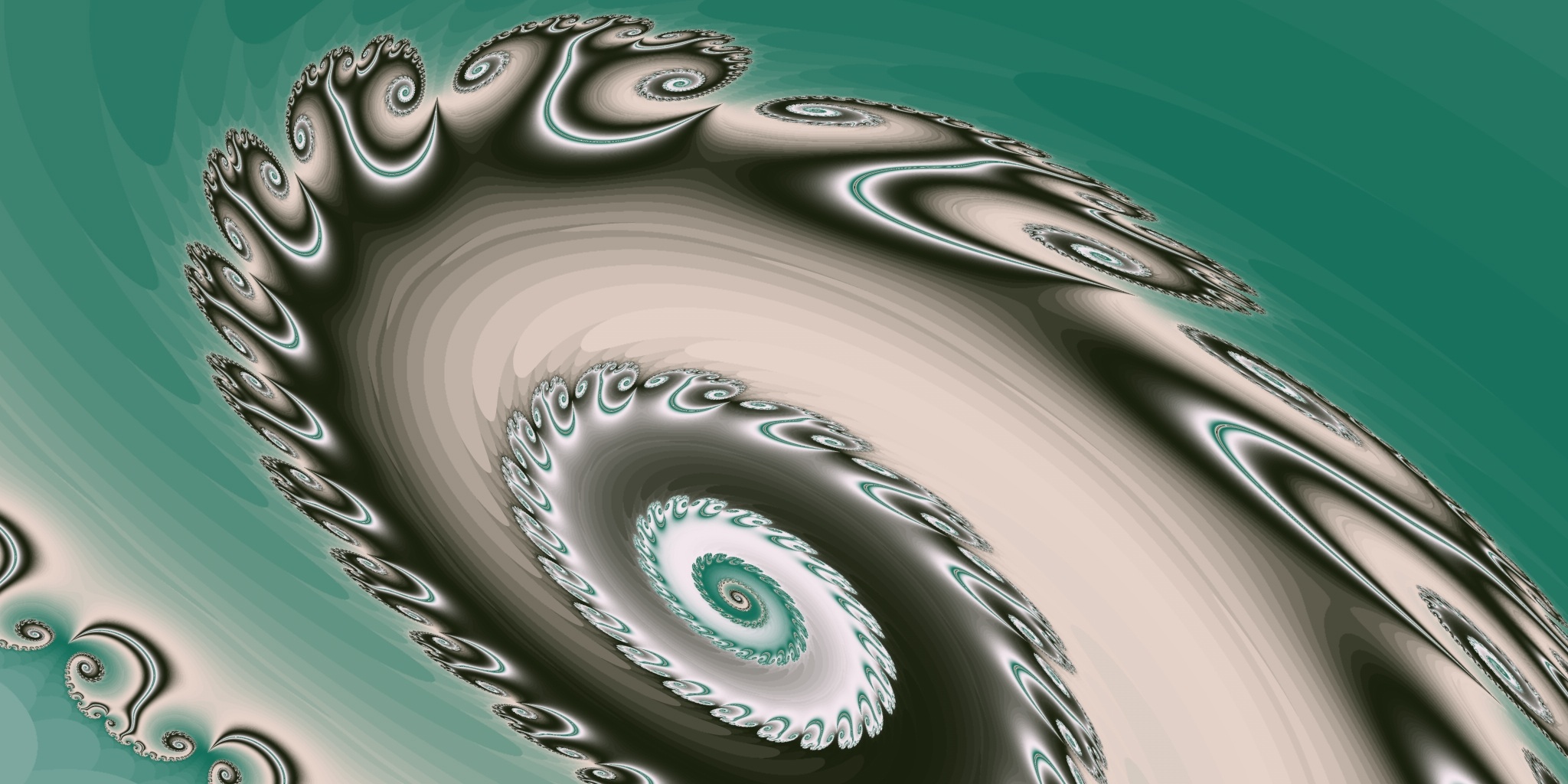 Fractal gradient colorful infinity free image download