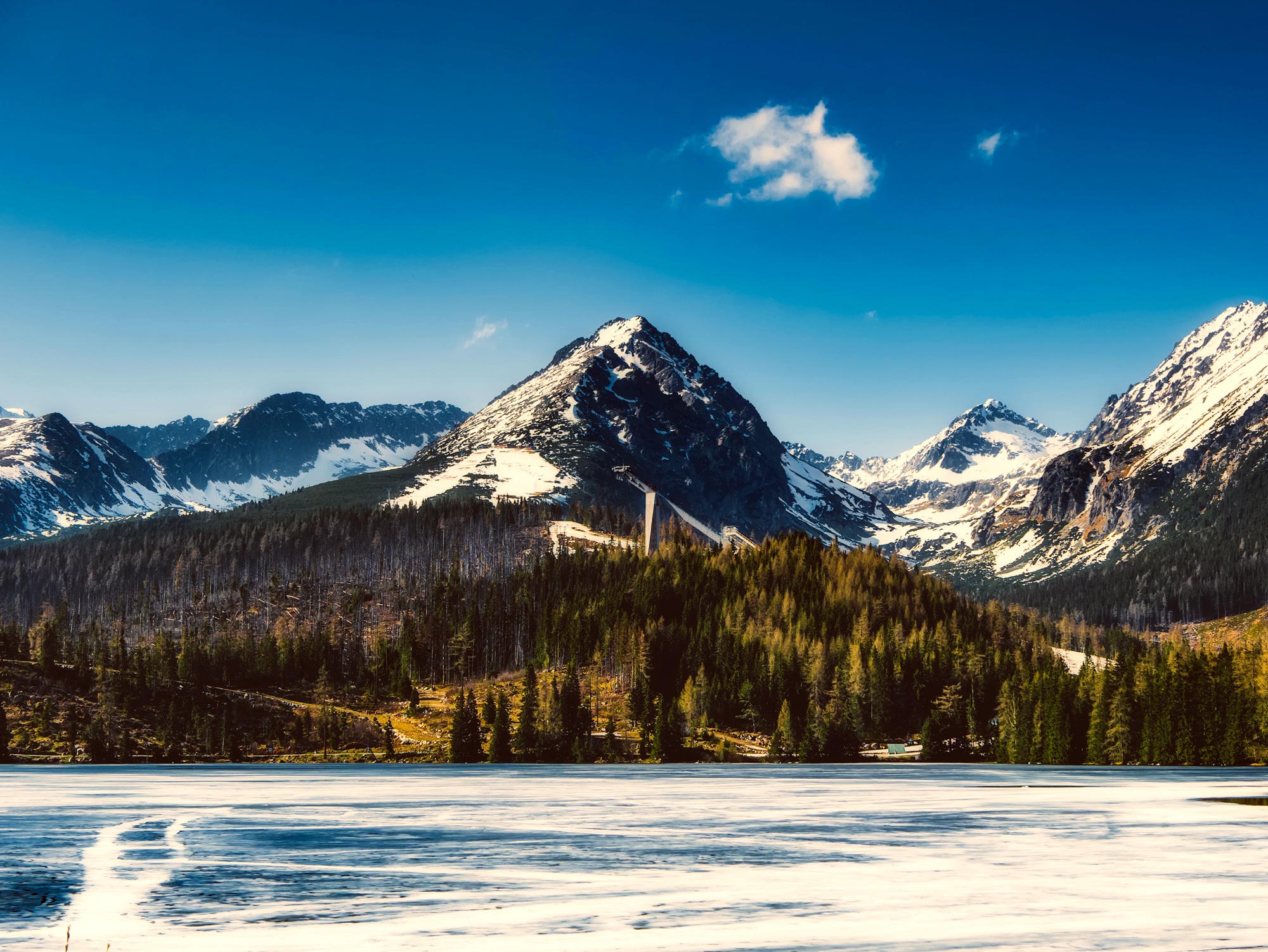 Slovakia Mountains Snow free image download
