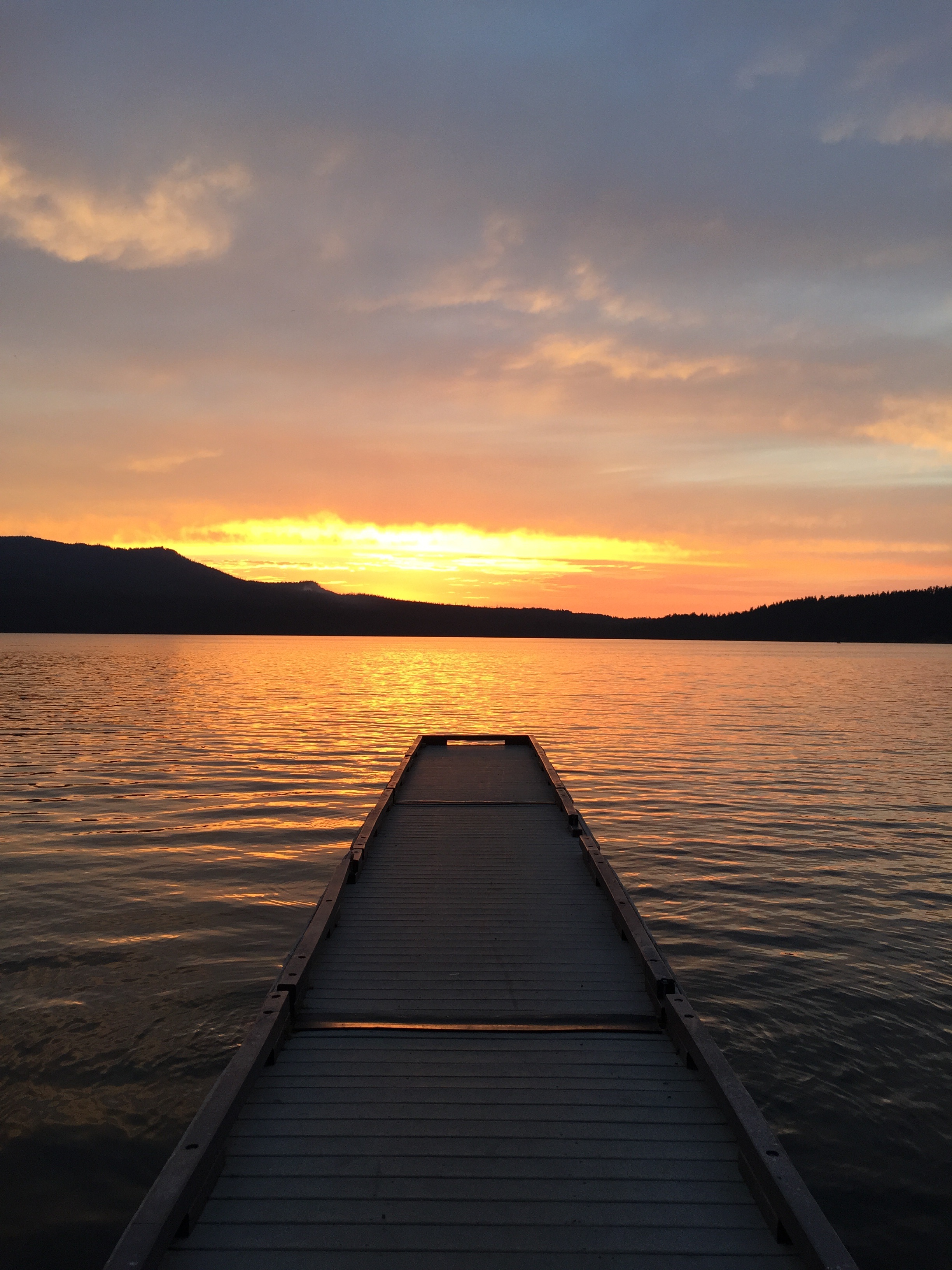Sunset Lake Nature free image download