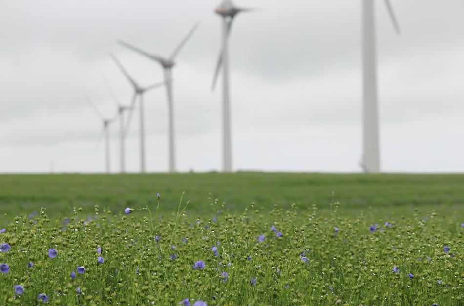 Wind Turbine Lin France Opal free image download