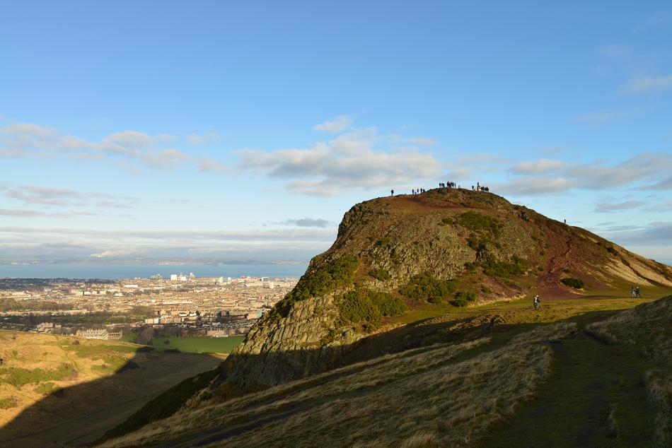 Hill Tourist Destination Sunshine free image download