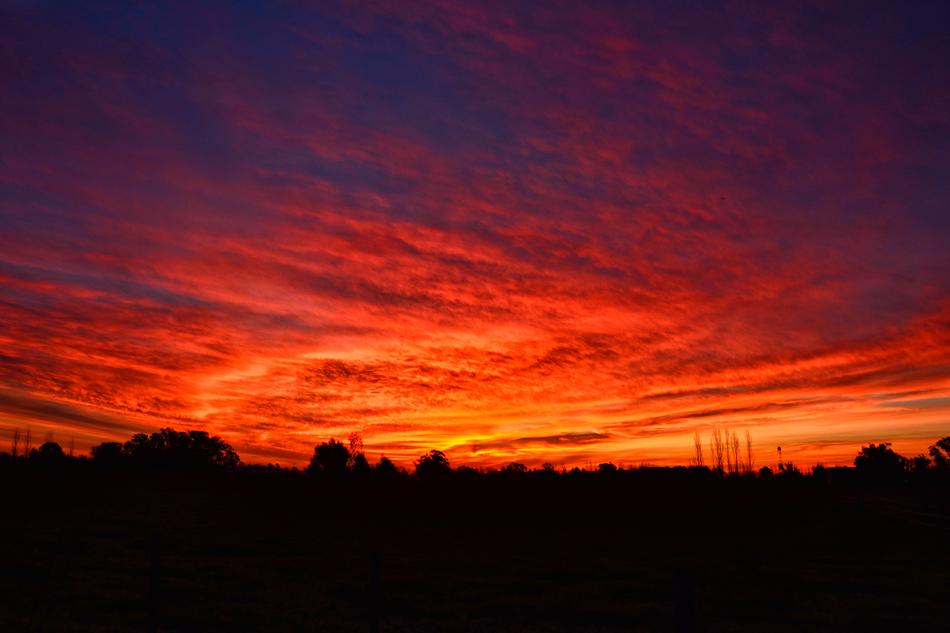 Sunset Landscape Sky Evening free image download
