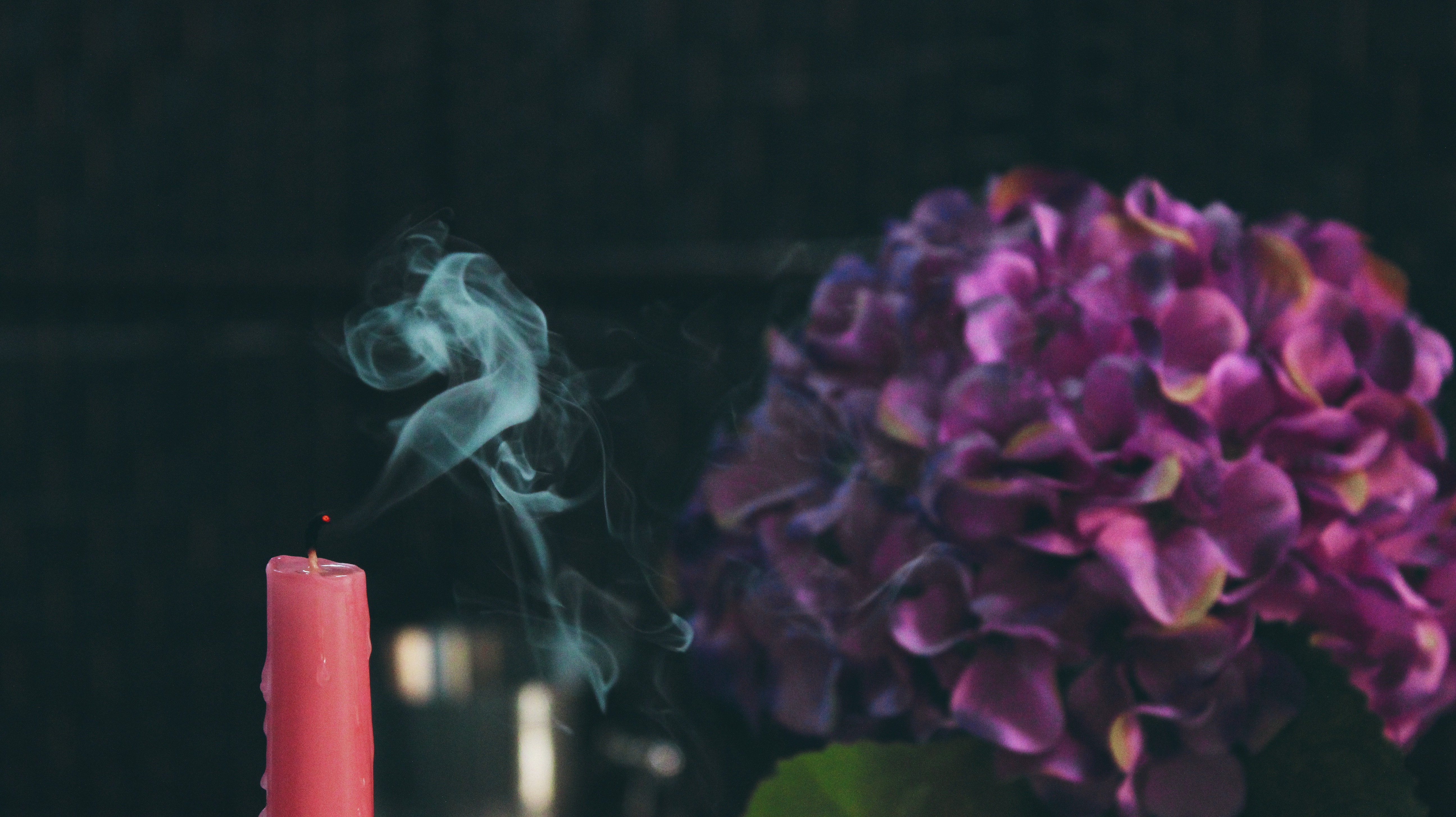 Pink Candle Violet free image download