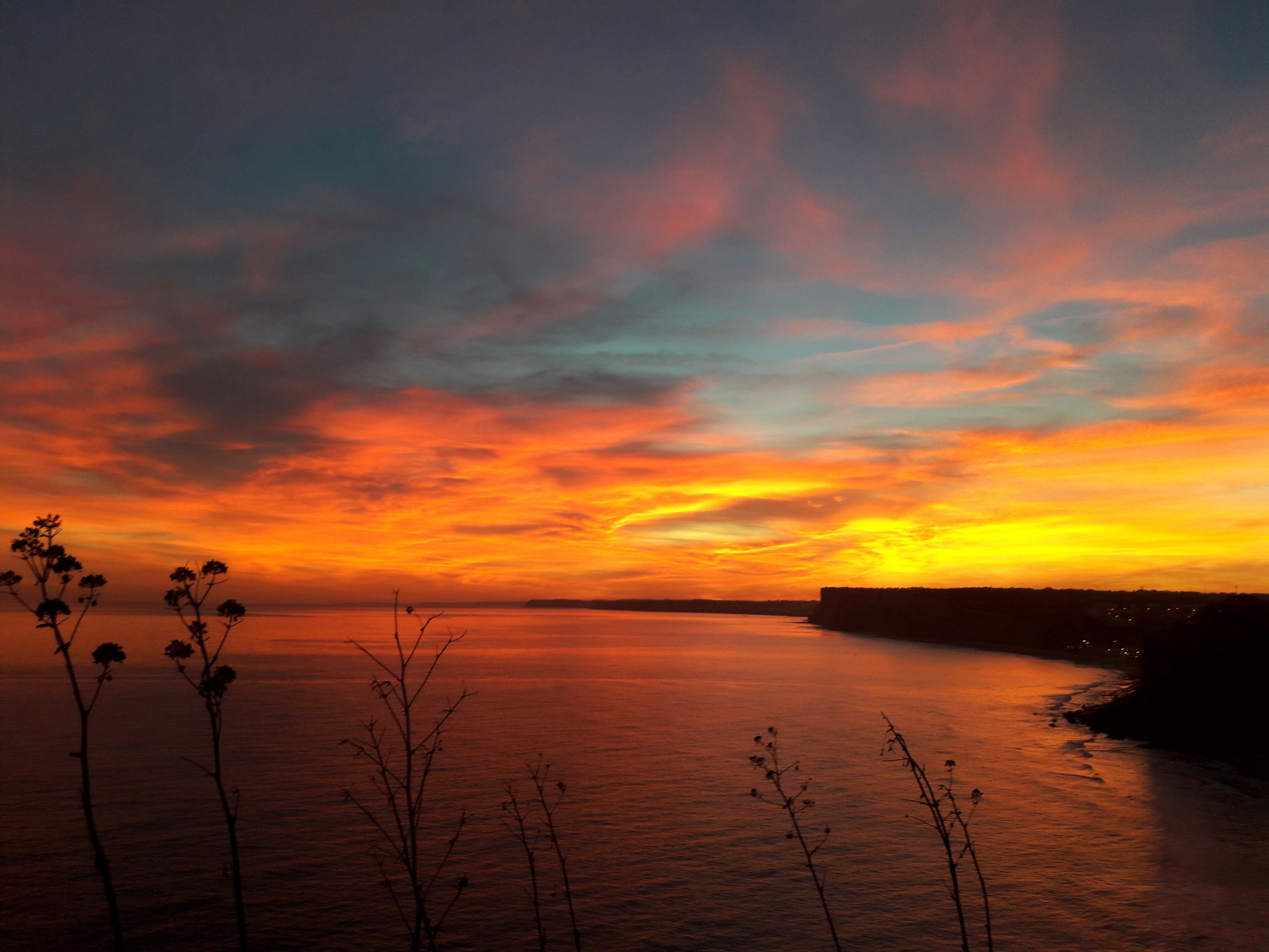 Sunset Algarve Lagos free image download