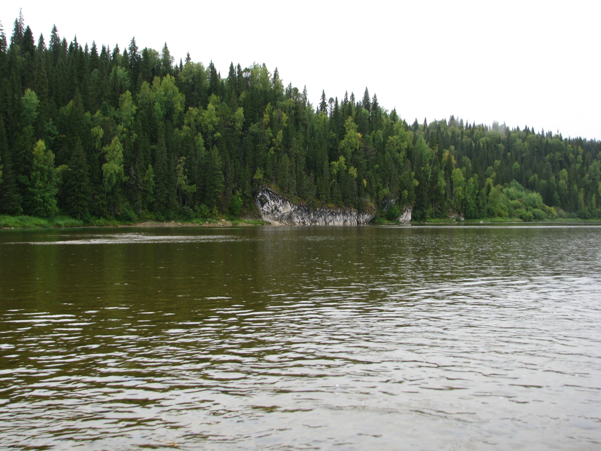 The Vishera River Beach Rock free image download