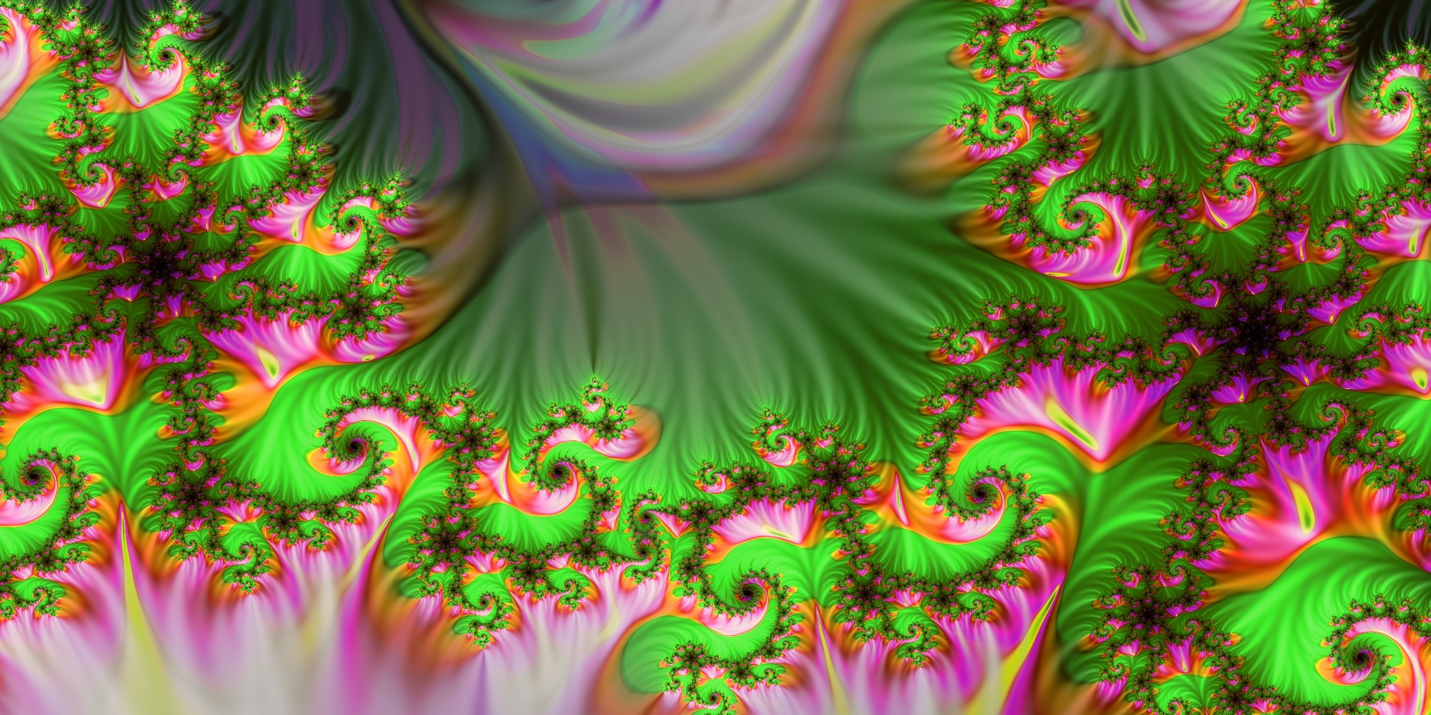 Fractal gradient colorful infinity free image download
