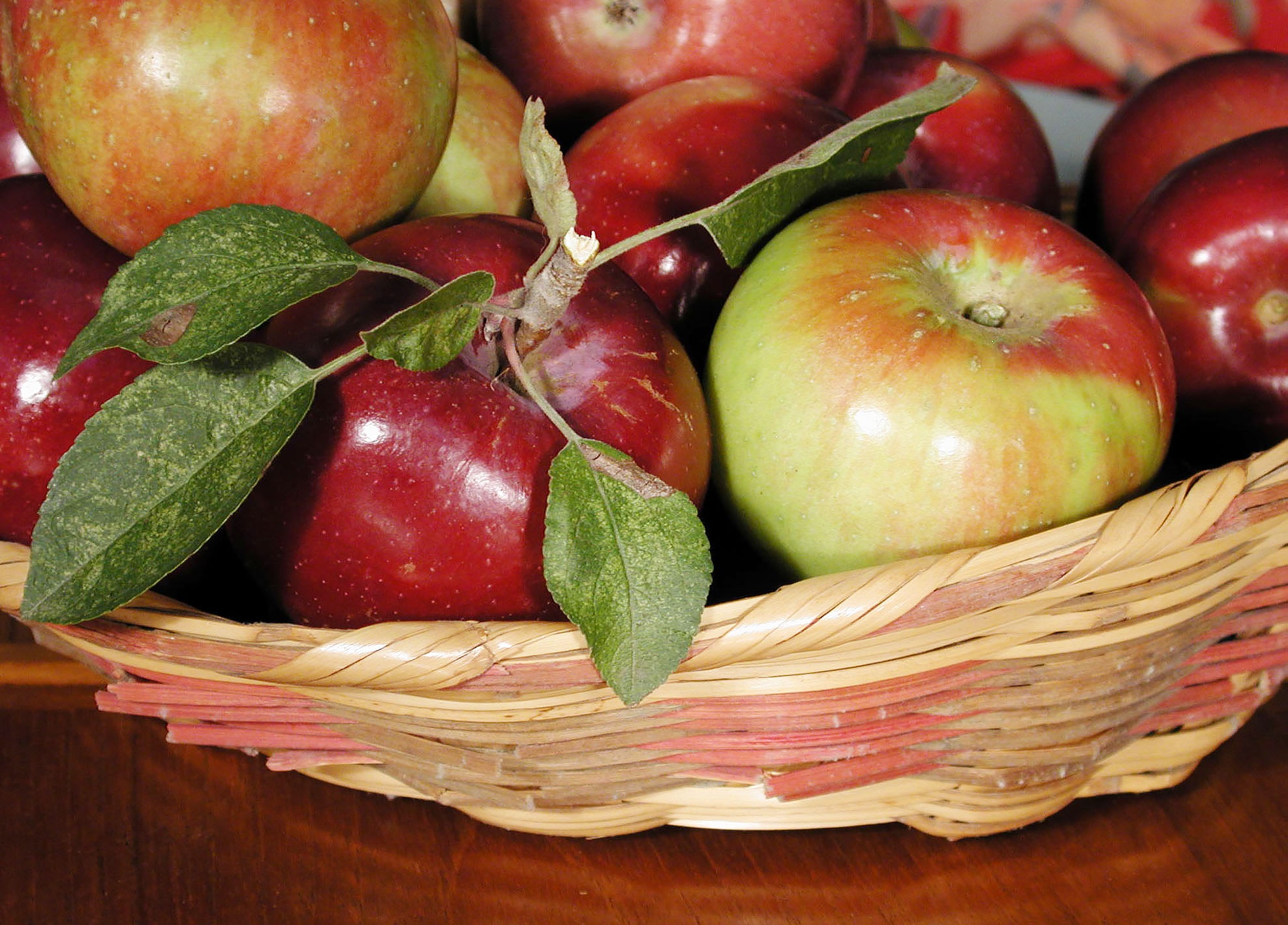 Fresh orchard apples free image download